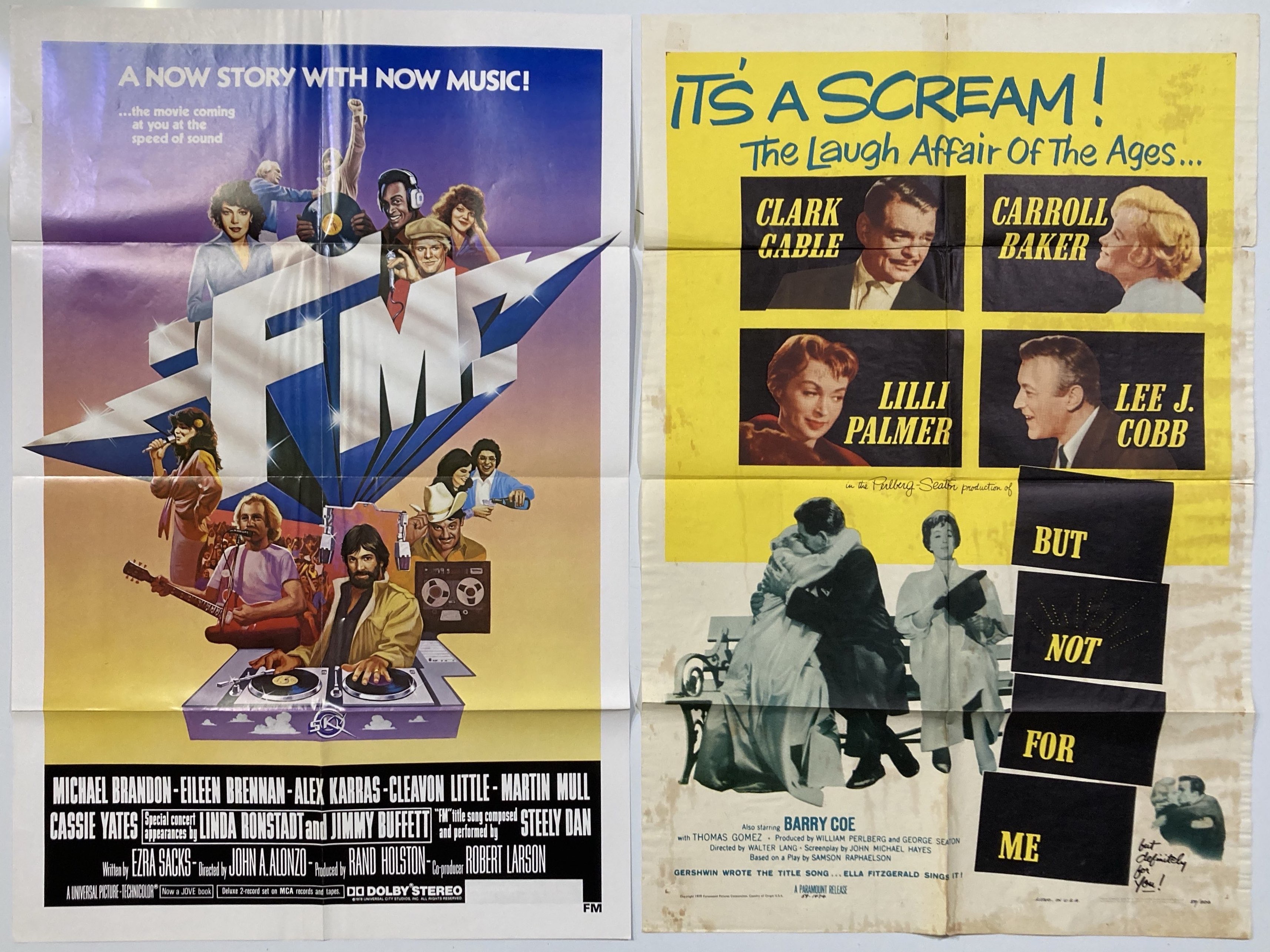 Lot 155 - FILM POSTERS - US ONE SHEETS C 60S/70S.