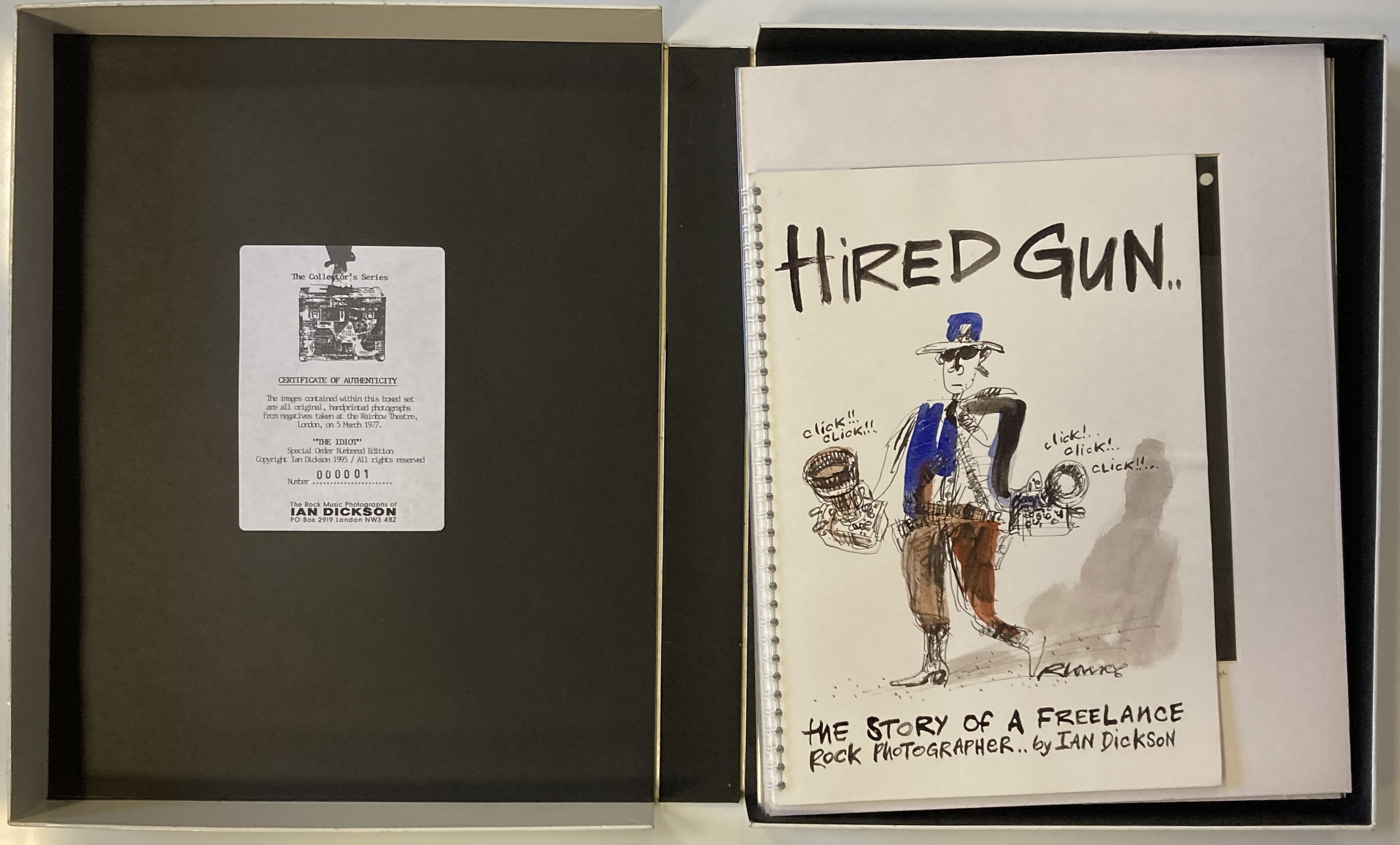 Lot 349 - IAN DICKSON - THE IDIOT - IGGY POP LIMITED