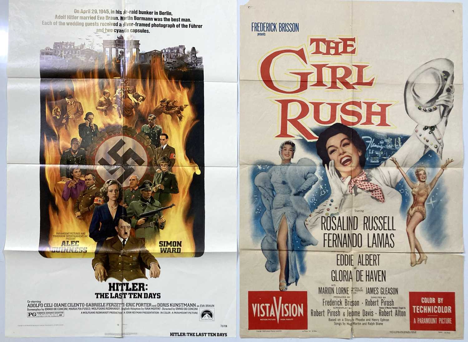 Lot 156 - US ONE SHEET POSTERS - C 1940S-1960S WITH