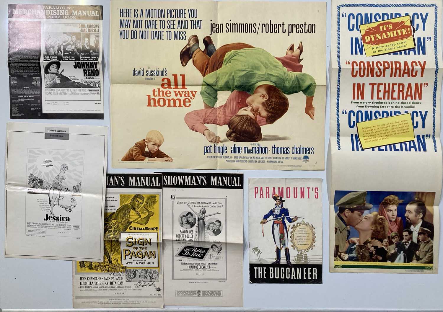 Lot 156 - US ONE SHEET POSTERS - C 1940S-1960S WITH