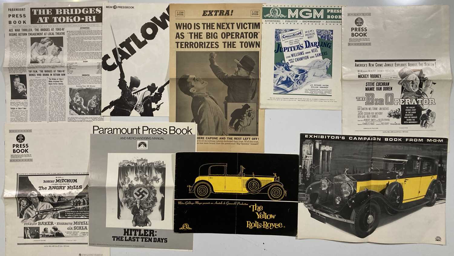 Lot 156 - US ONE SHEET POSTERS - C 1940S-1960S WITH