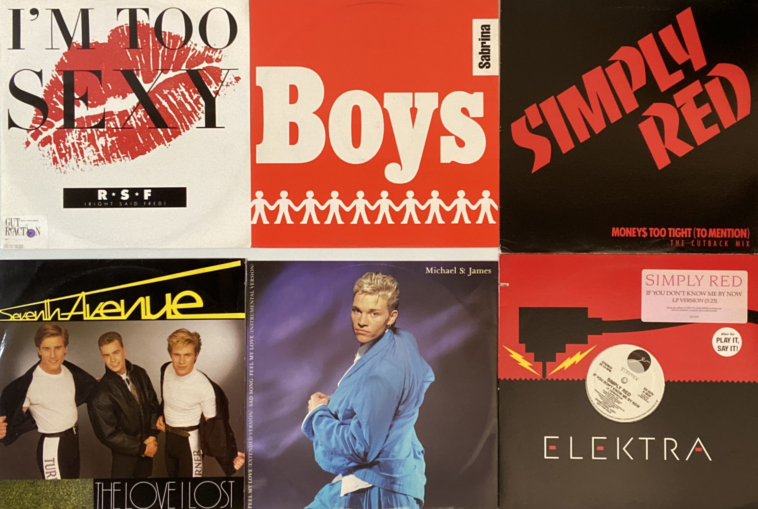 Lot 202 - 80s/ 90s/ 00s - Classic Pop 12" Singles