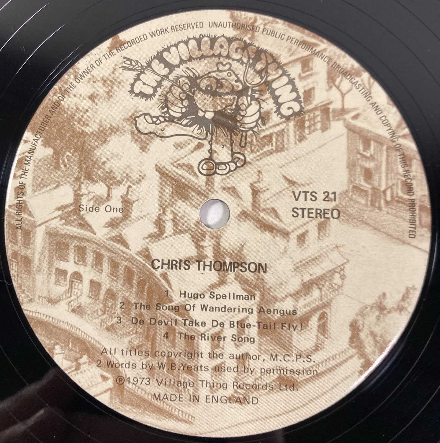 Lot 216 - CHRIS THOMPSON - CHRIS THOMPSON LP (ORIGINAL