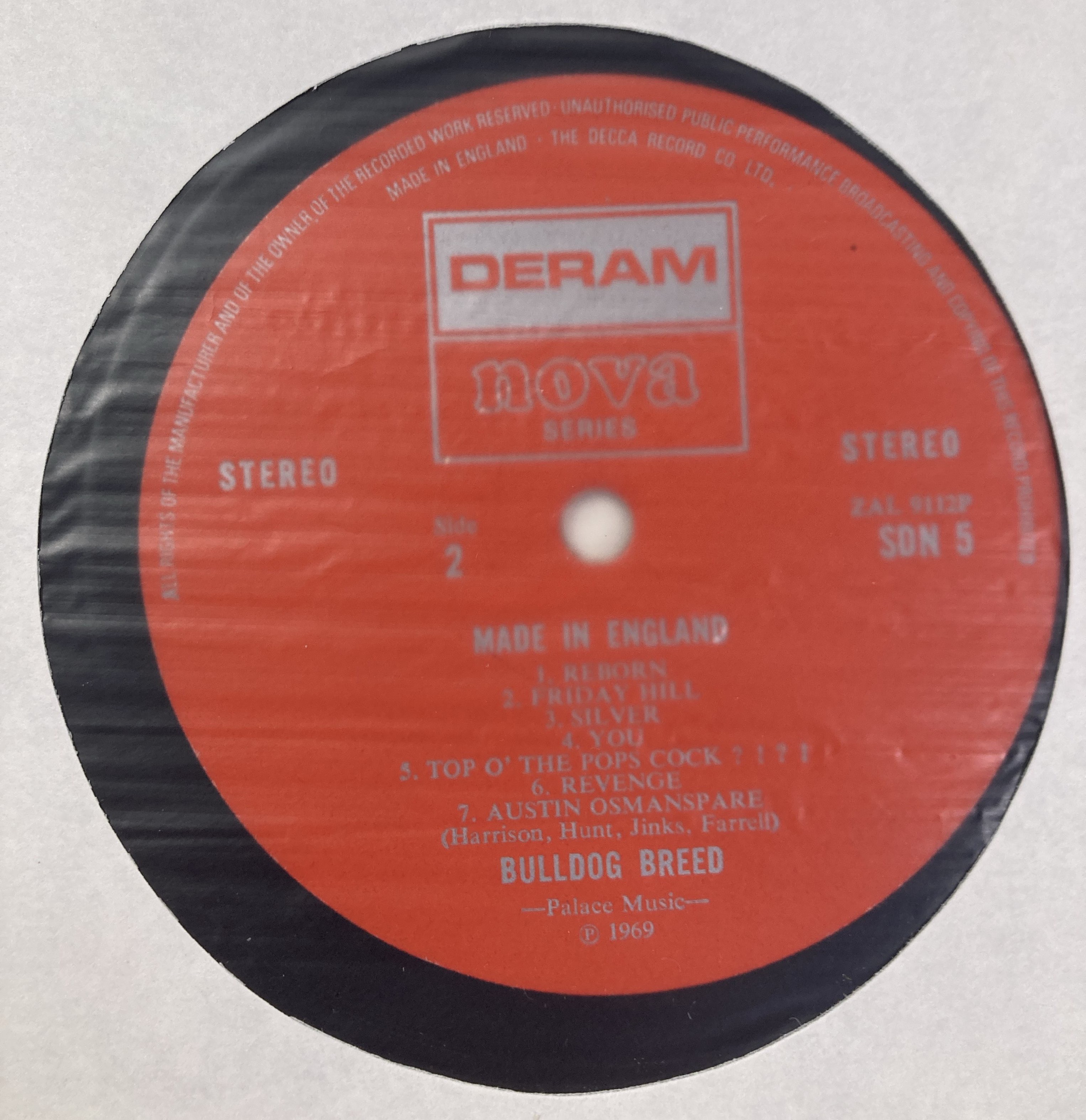 Lot 225 - BULLDOG BREED - MADE IN ENGLAND LP (ORIGINAL