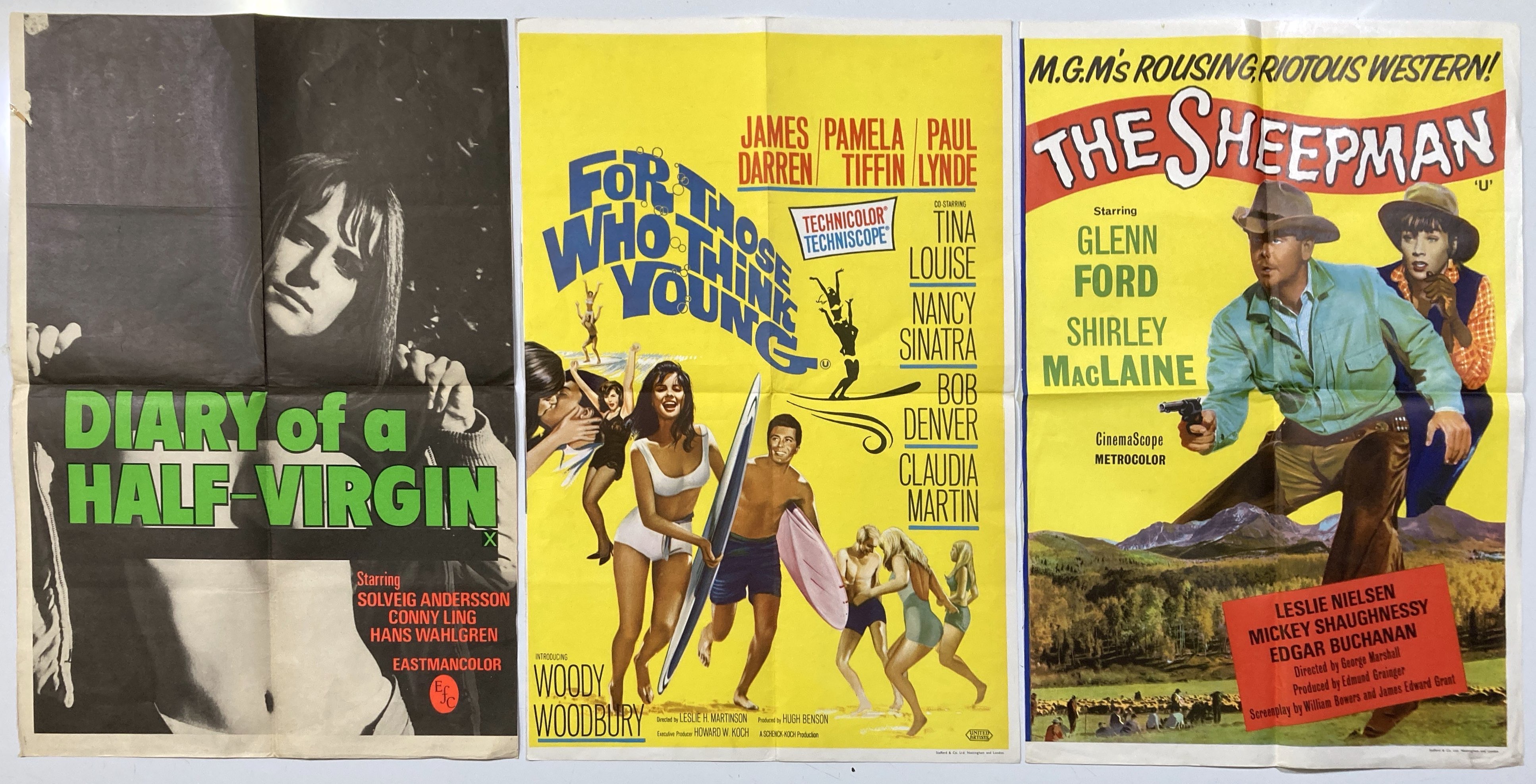 Lot 160 - FILM POSTERS - 30+ UK CINEMA / RELEASE