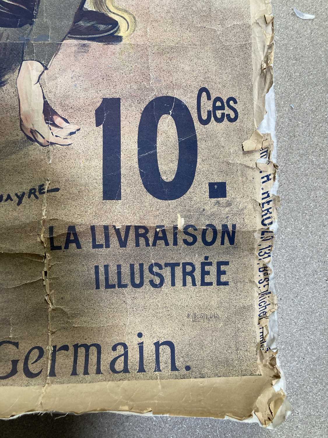 Lot 234 - 19TH CENTURY FRENCH ADVERTISING POSTER - ART