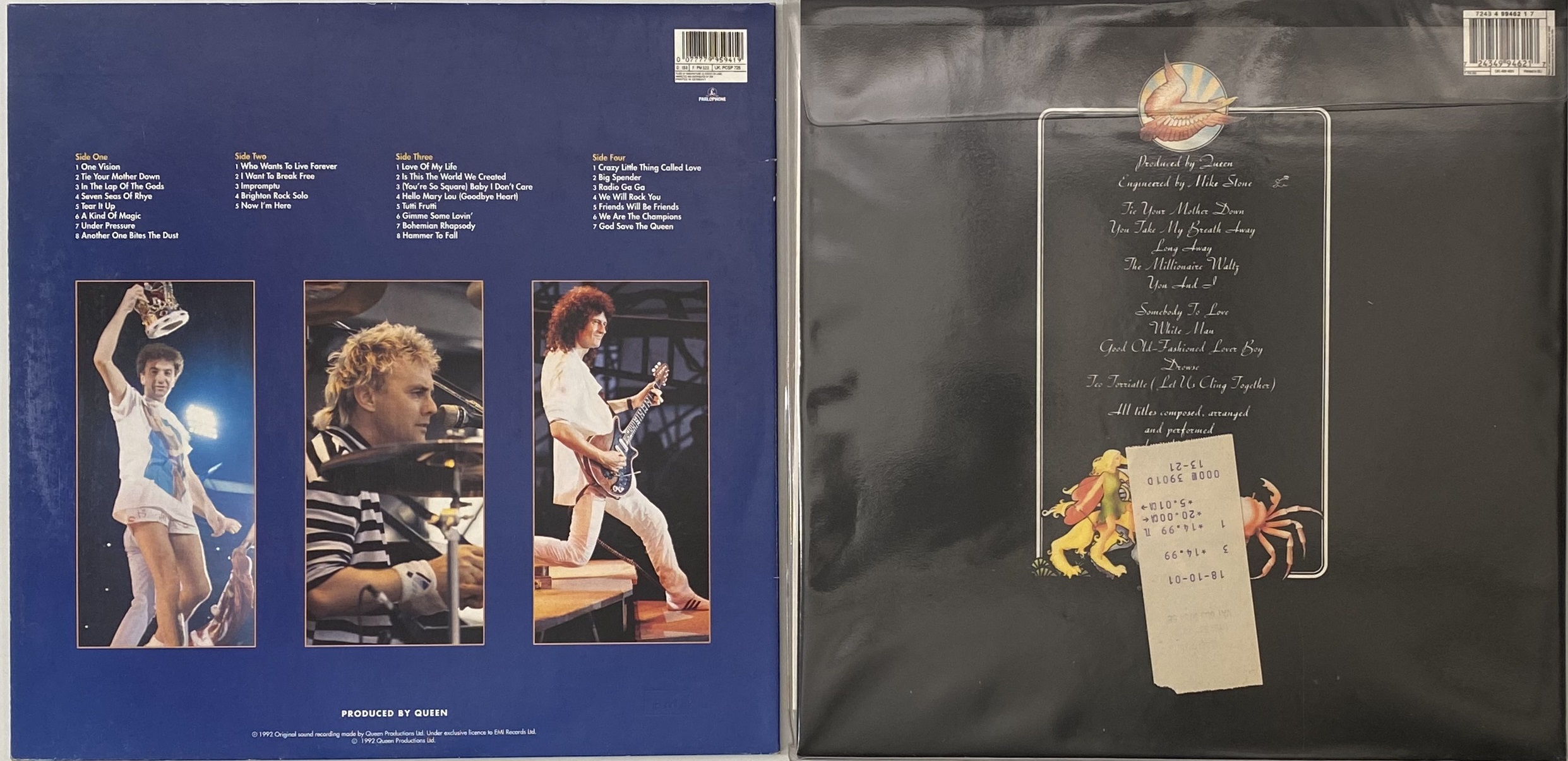 Lot 246 - QUEEN - 90s LP RARITIES PACK