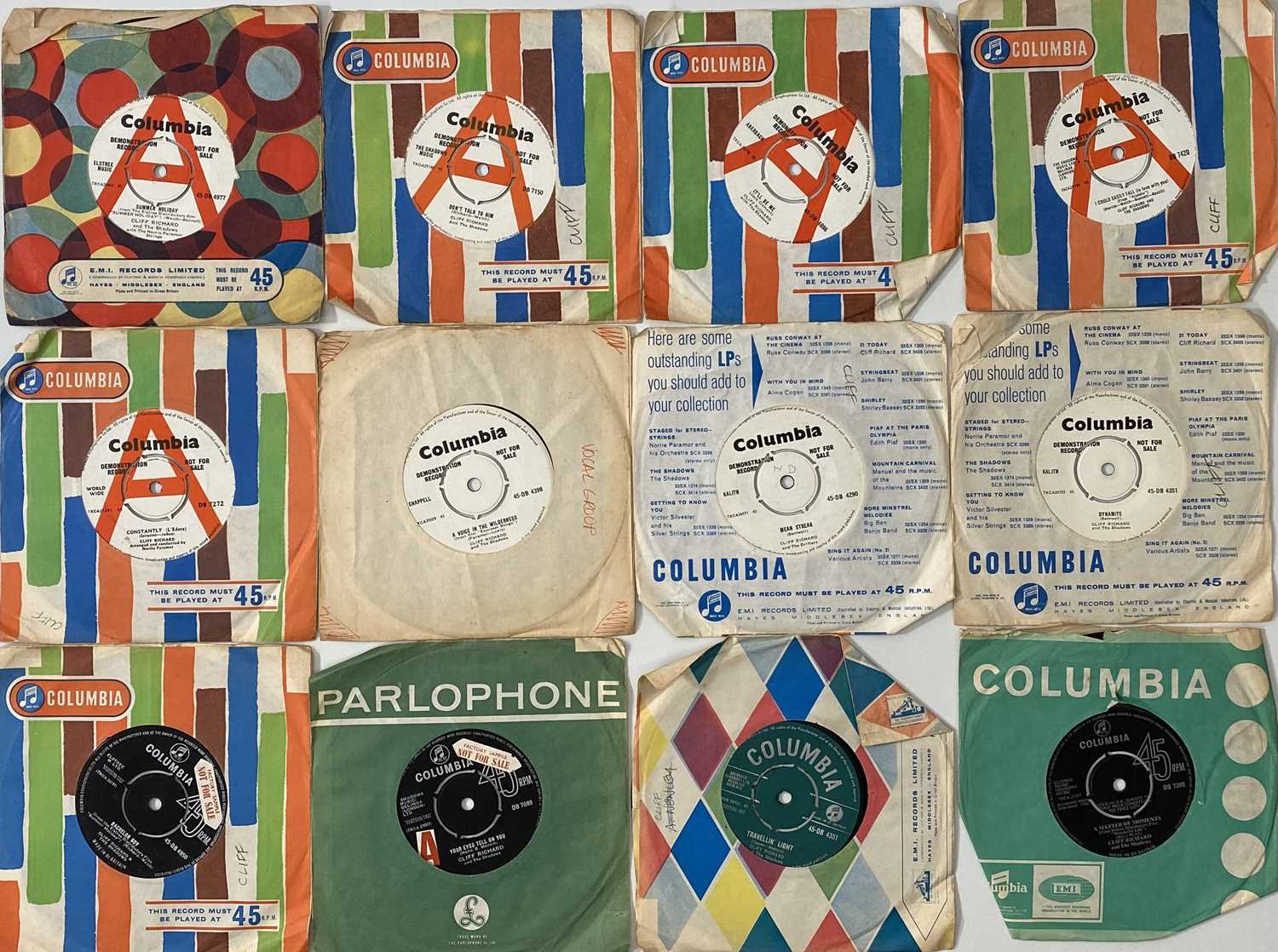 Lot 271 - CLIFF RICHARD/SHADOWS - ORIGINAL UK 7"