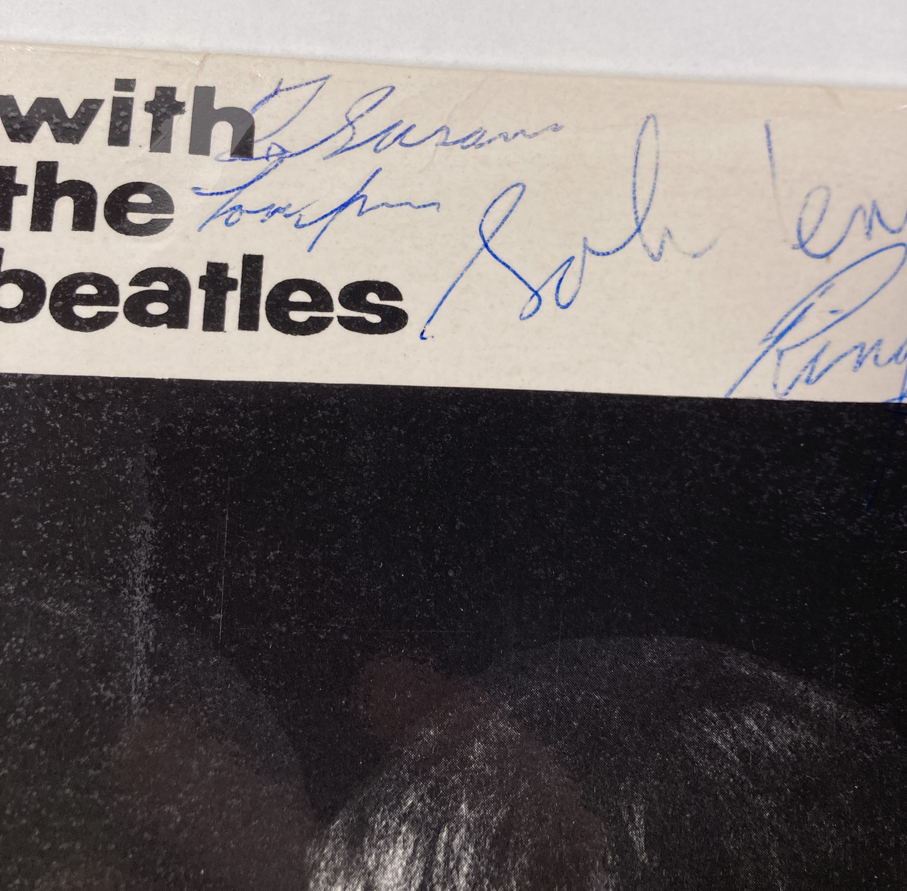 Lot 369 - 'WITH THE BEATLES' - A RARE FULLY SIGNED