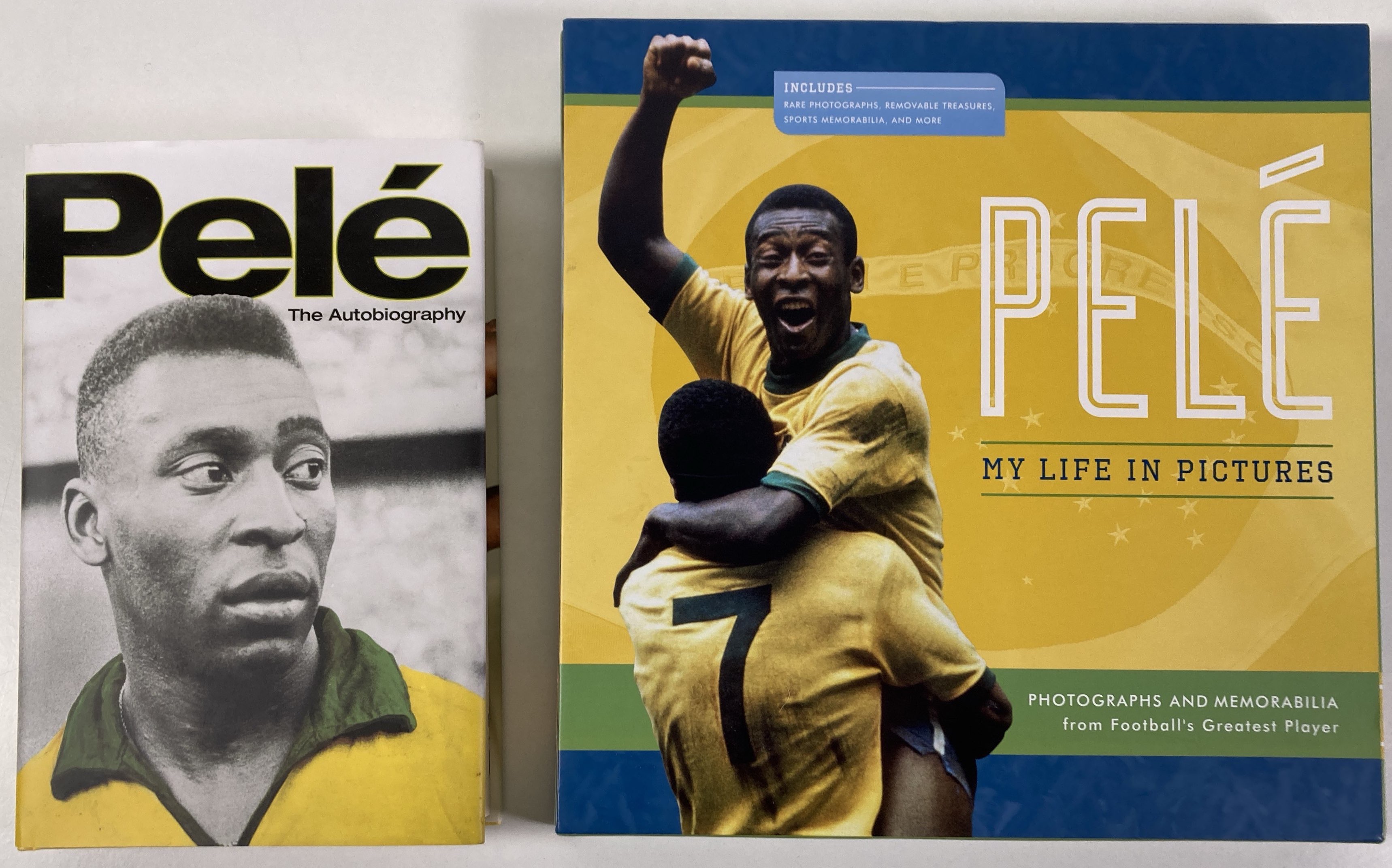 Lot 40 - PELE - A SIGNED AUTOBIOGRAPHY.