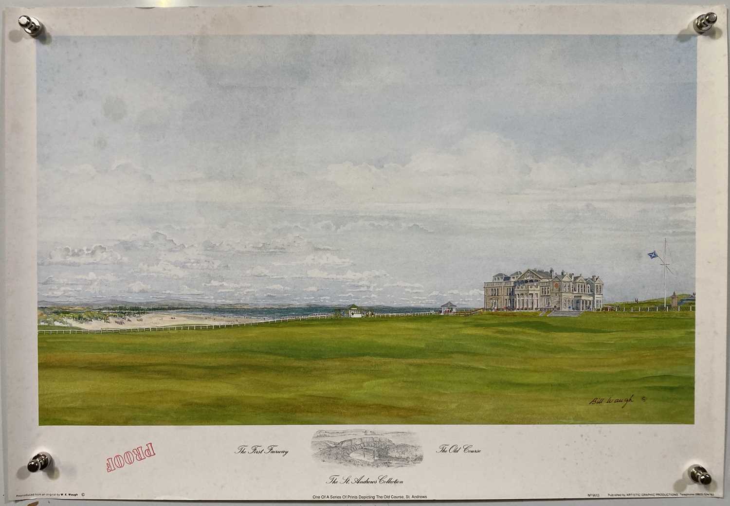 Lot 76 - GOLF MEMORABILIA - PLAYER SIGNED PRINTS.