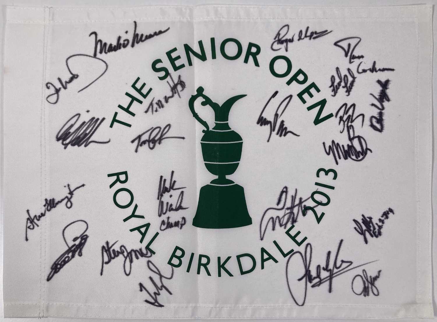 Lot 80 - GOLF MEMORABILIA - 2013 MULTI SIGNED SENIOR