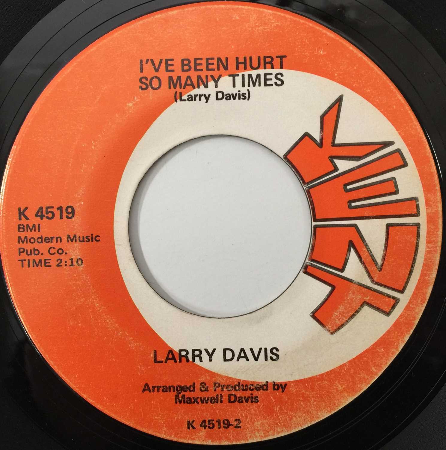 Lot 59 - LARRY DAVIS - FOR 5 LONG YEARS/ I'VE BEEN