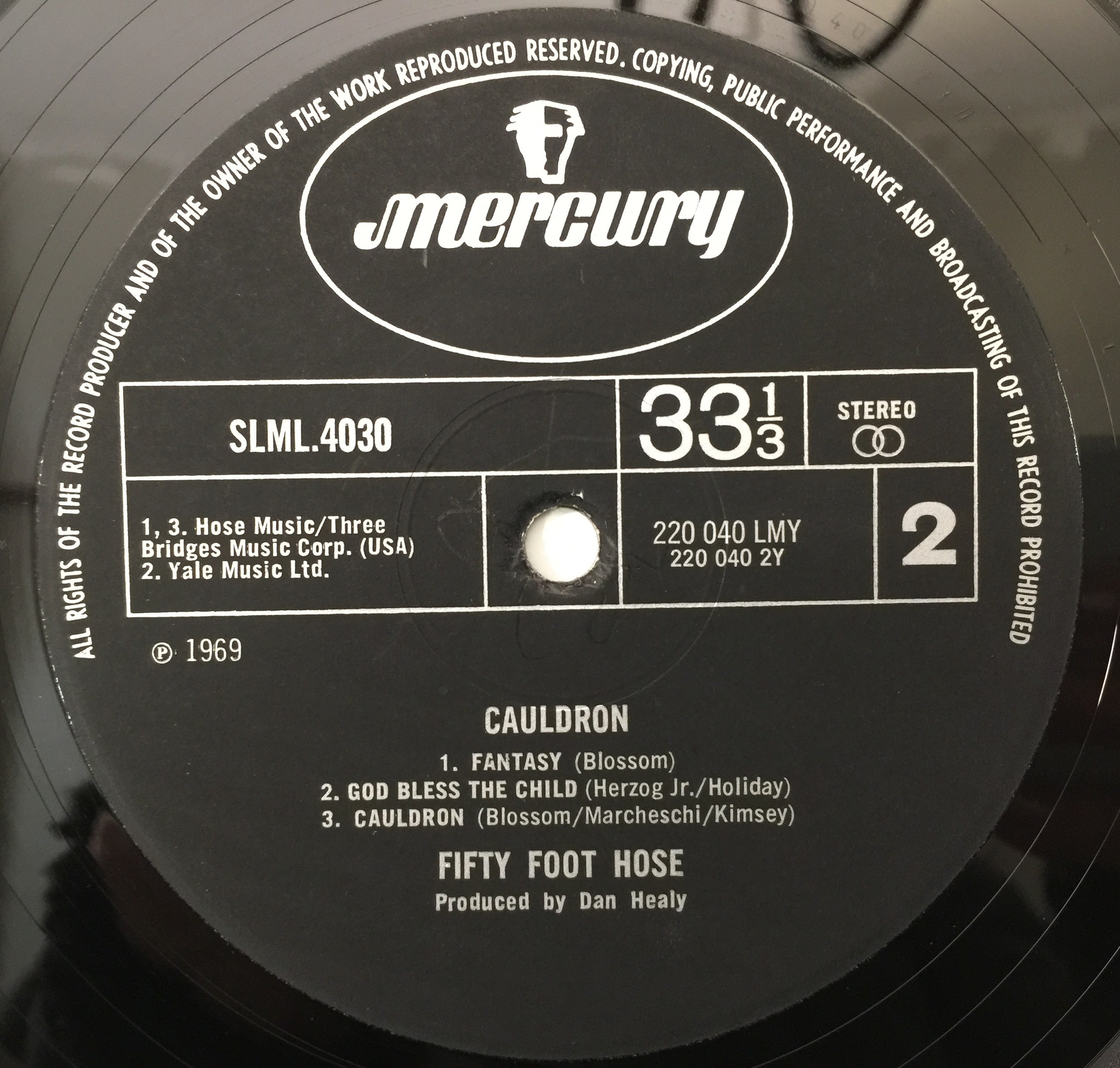 Lot 305 - FIFTY FOOT HOSE - CAULDRON (SLML4030)