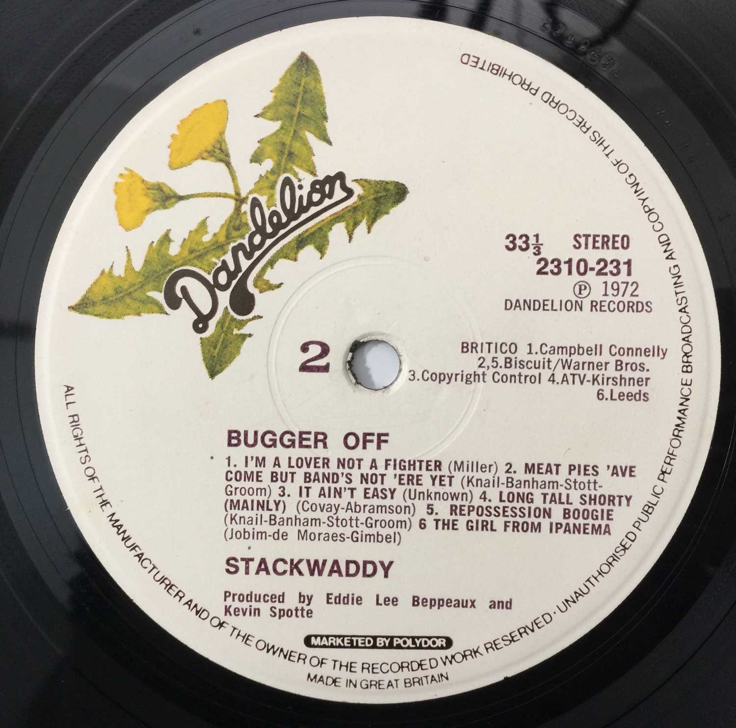 Lot 306 - STACK WADDY - BUGGER OFF! (2310-231)