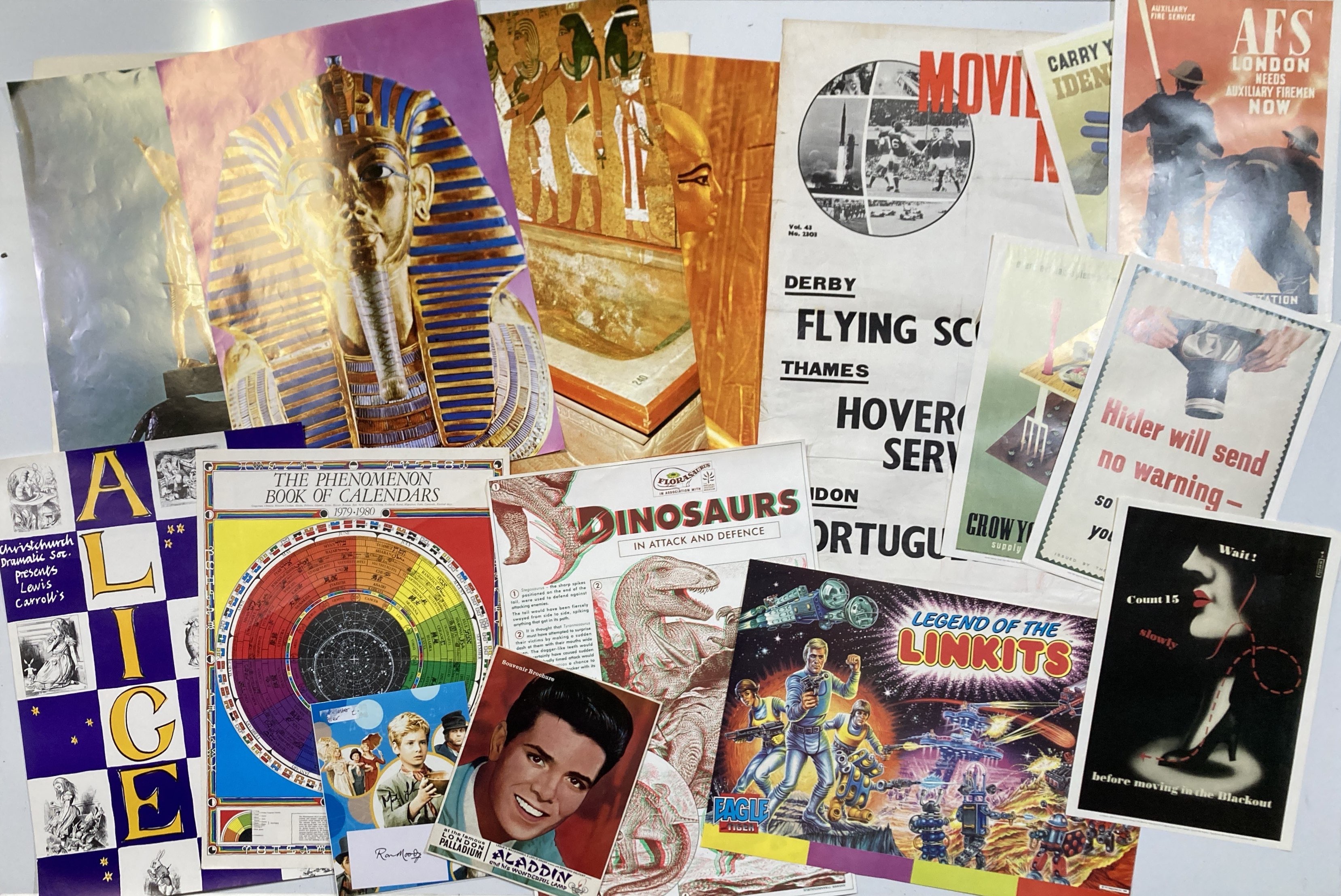 Lot 235 - ADVERTISING POSTERS/EPHEMERA.