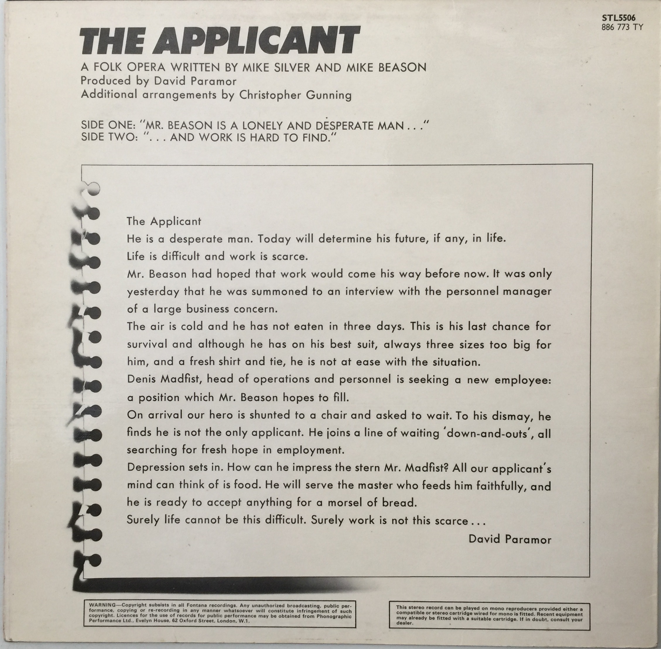 Lot 328 - MIKE SILVER AND MIKE BEASON - THE APPLICANT