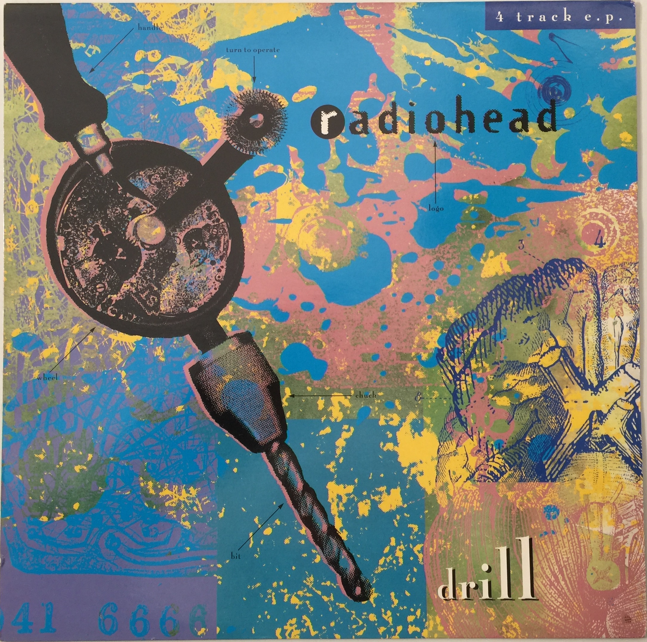 Lot 330 - RADIOHEAD - DRILL EP 12" (UK OG - PARLOPHONE