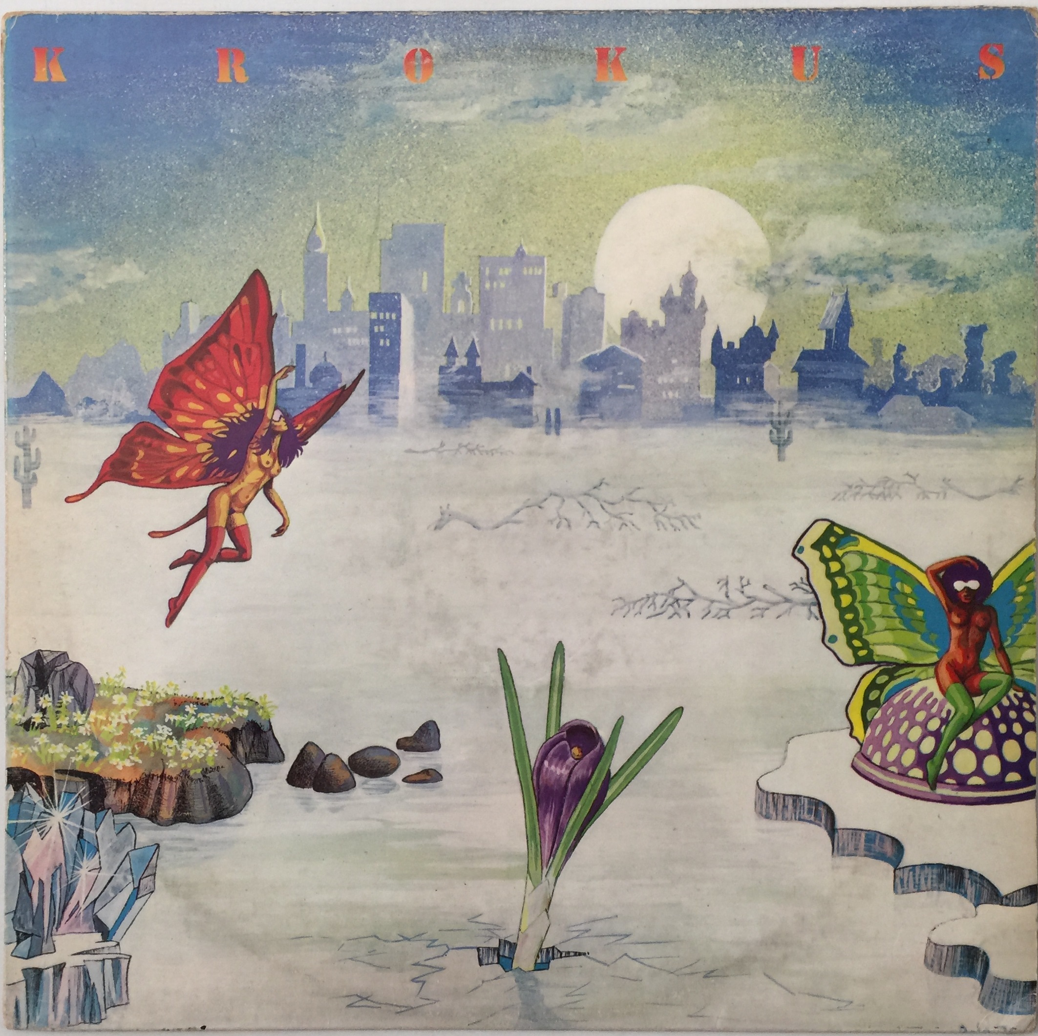 Lot 333 - KROKUS - S/T LP (SWISS OG - SCHNOUTZ RECORDS