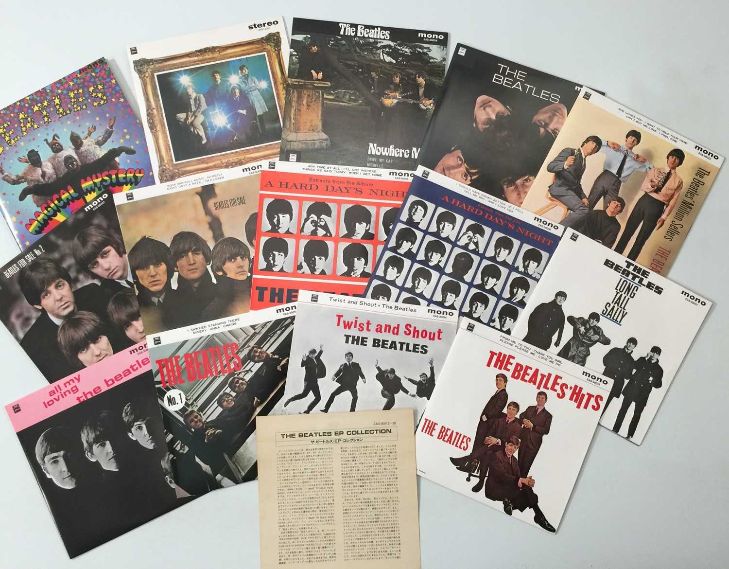 Lot 335 - THE BEATLES - EP COLLECTION 7" BOX SET