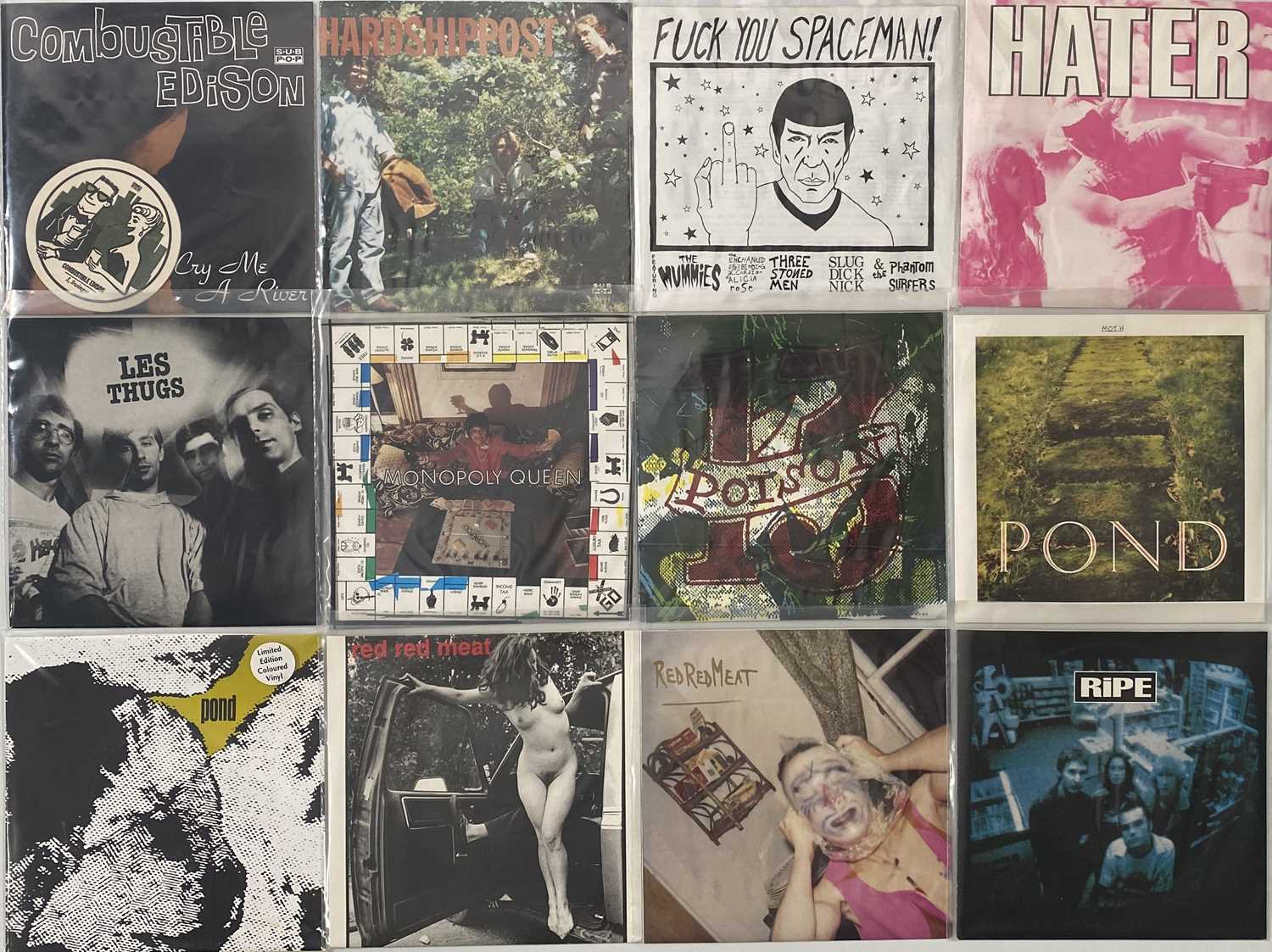Lot 293 - SUB-POP - 7" COLLECTION