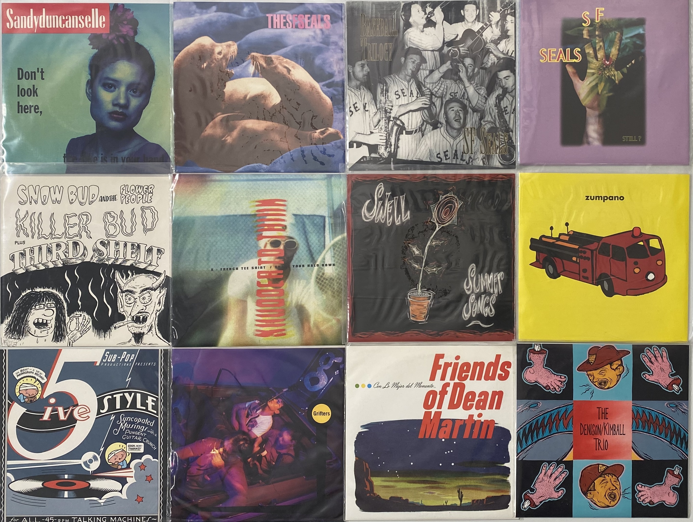 Lot 293 - SUB-POP - 7" COLLECTION