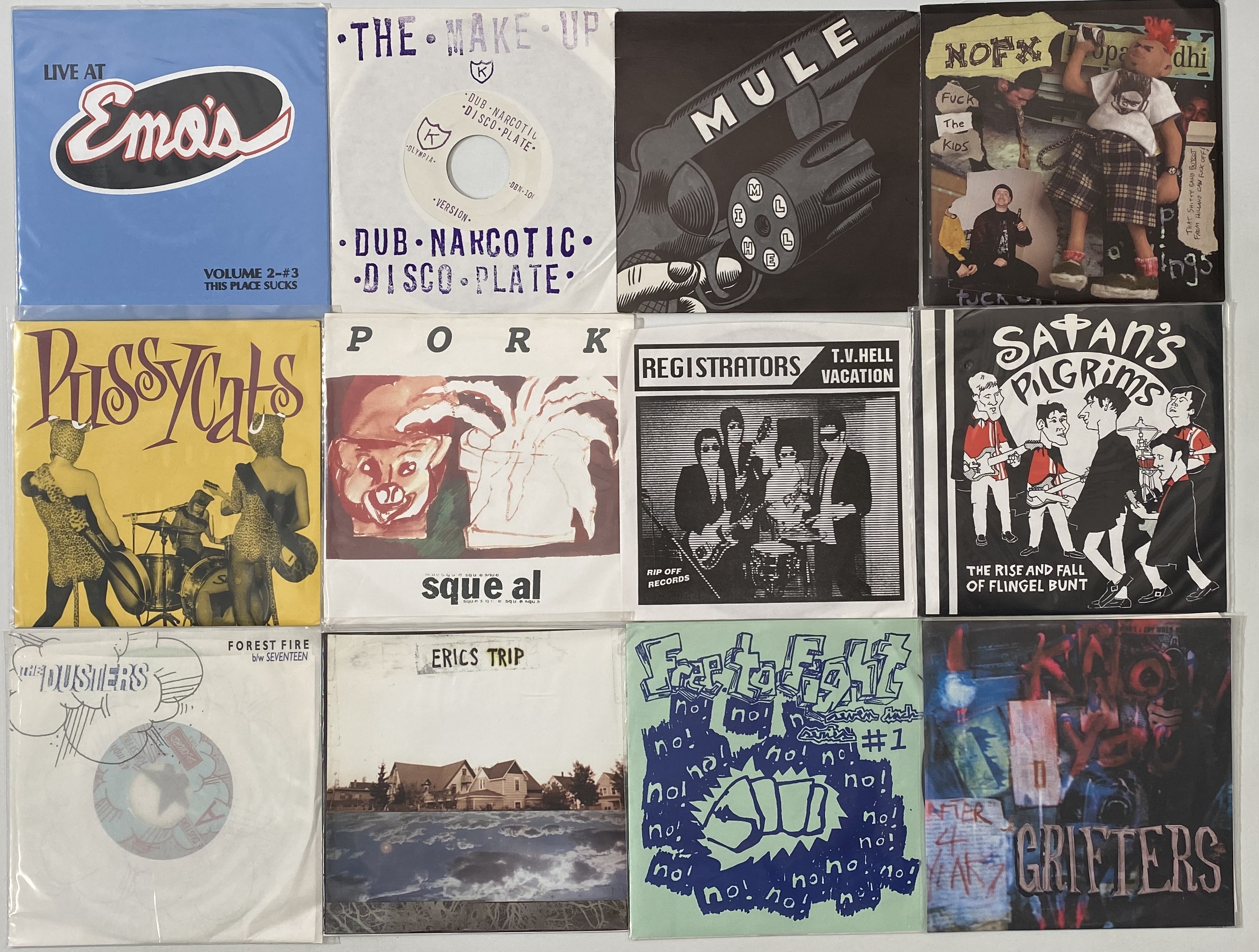 Lot 329 - PUNK/ GRUNGE/ HARDCORE - 7" COLLECTION