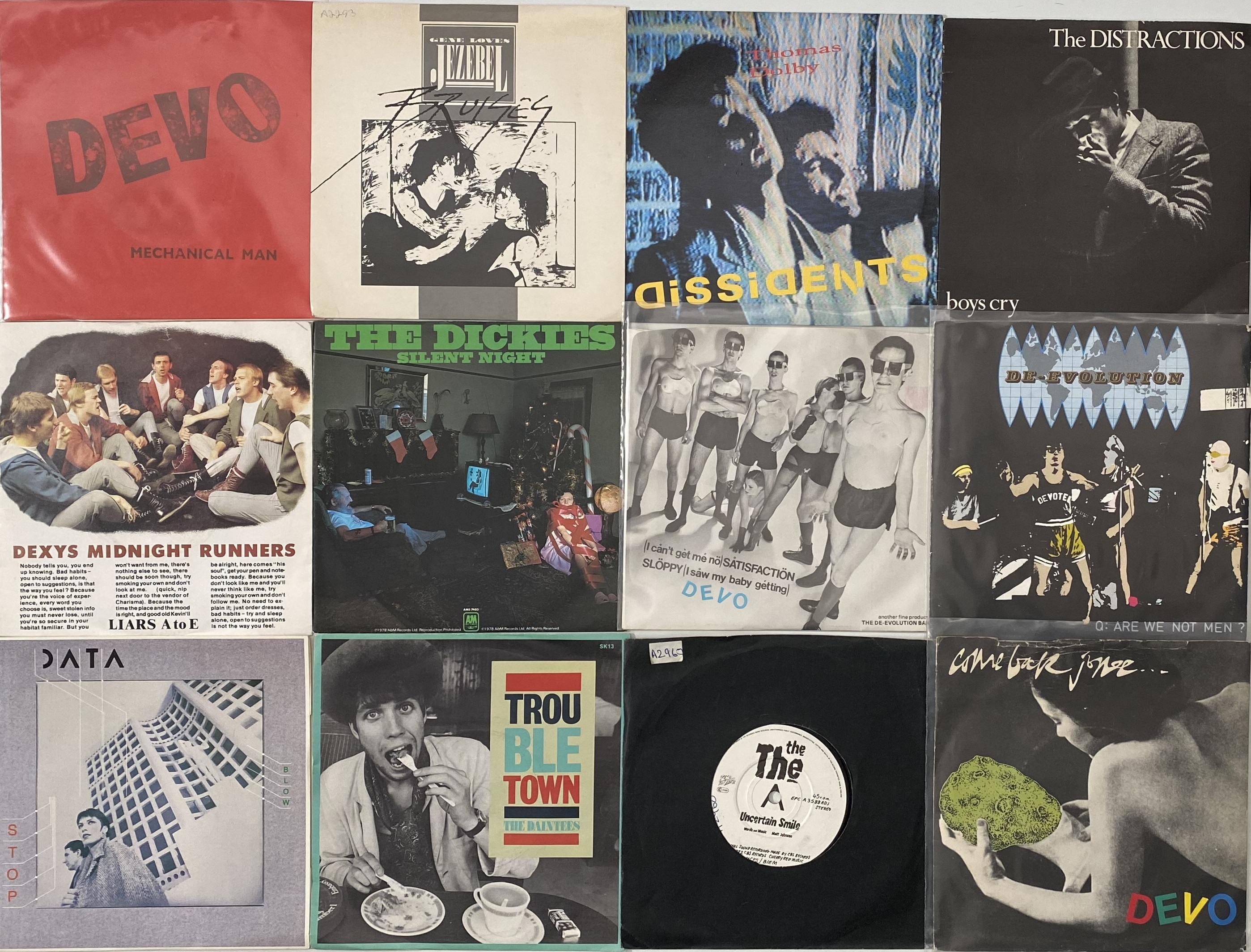 Lot 276 - PUNK / WAVE - 7" COLLECTION