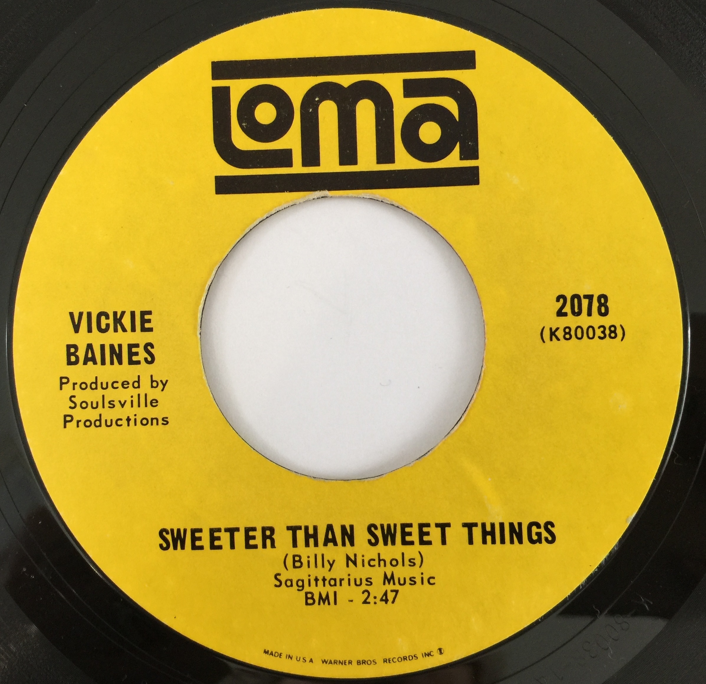 Lot 11 - VICKIE BAINES - WE CAN FIND THAT LOVE/