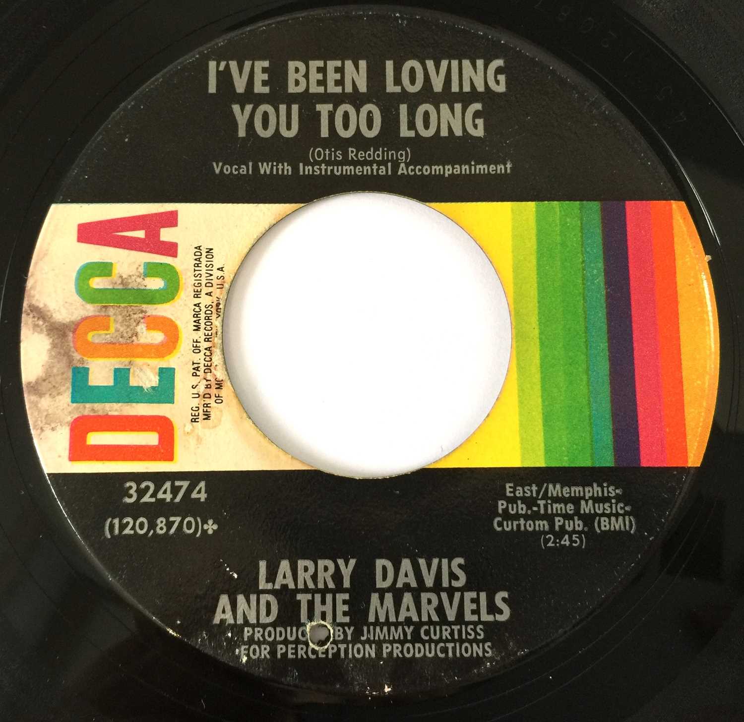 Lot 134 - LARRY DAVIS AND THE MARVELS - THE MAGIC IS