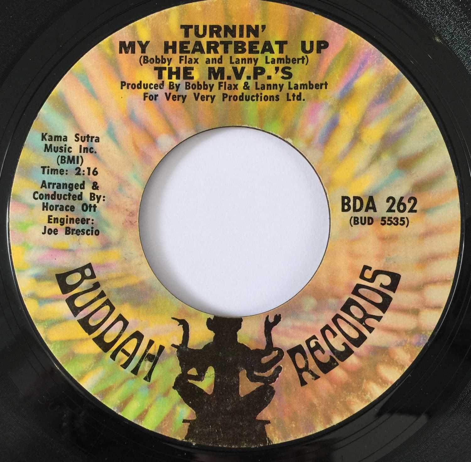 Lot 23 - THE M.V.P.'S - TURNIN' MY HEARTBEAT UP/ EVERY
