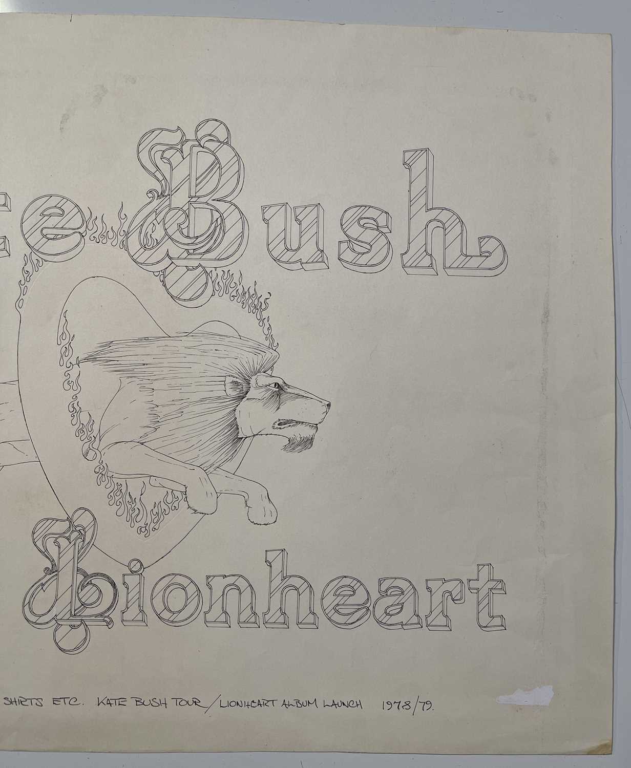 Lot 294 - KATE BUSH - PROOF ARTWORK FOR 1978/79