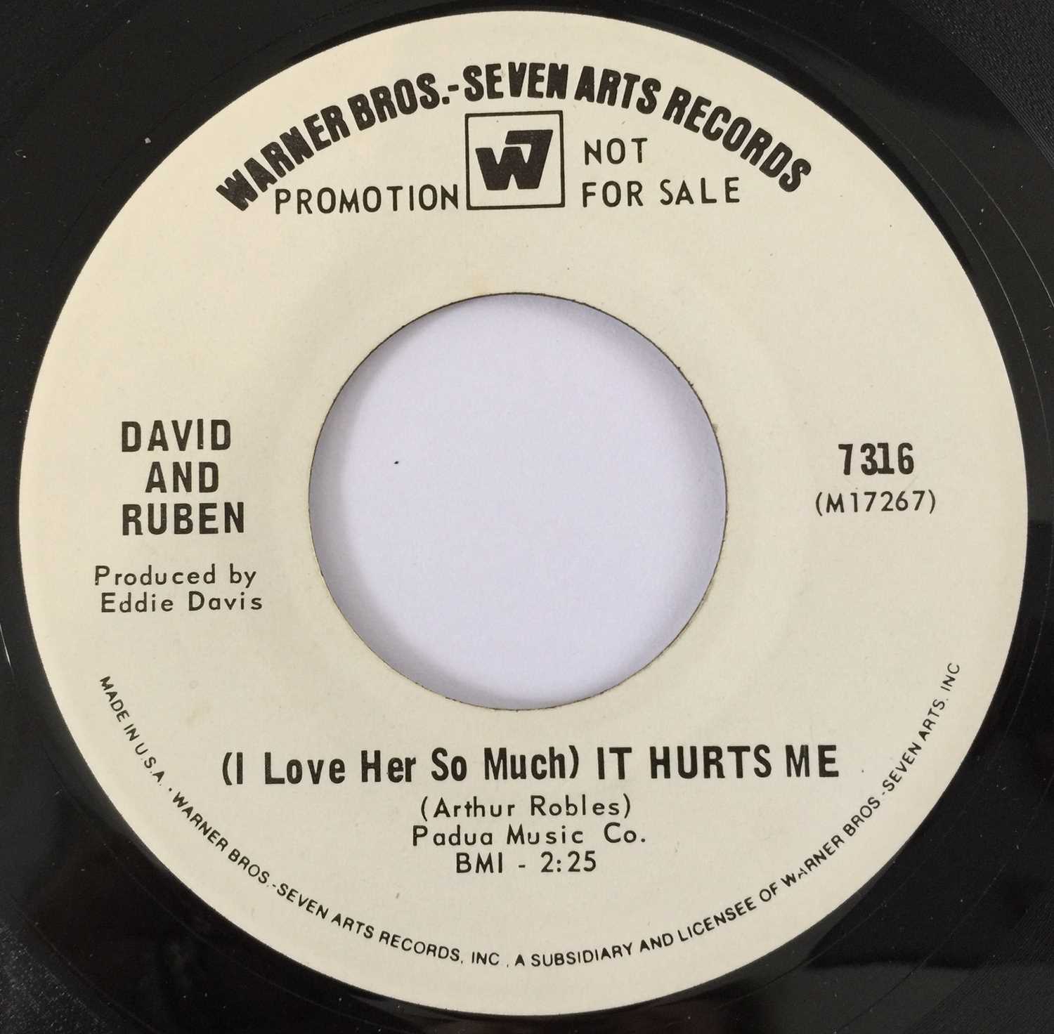 Lot 145 - DAVID AND RUBEN - (I LOVE HER SO MUCH) IT