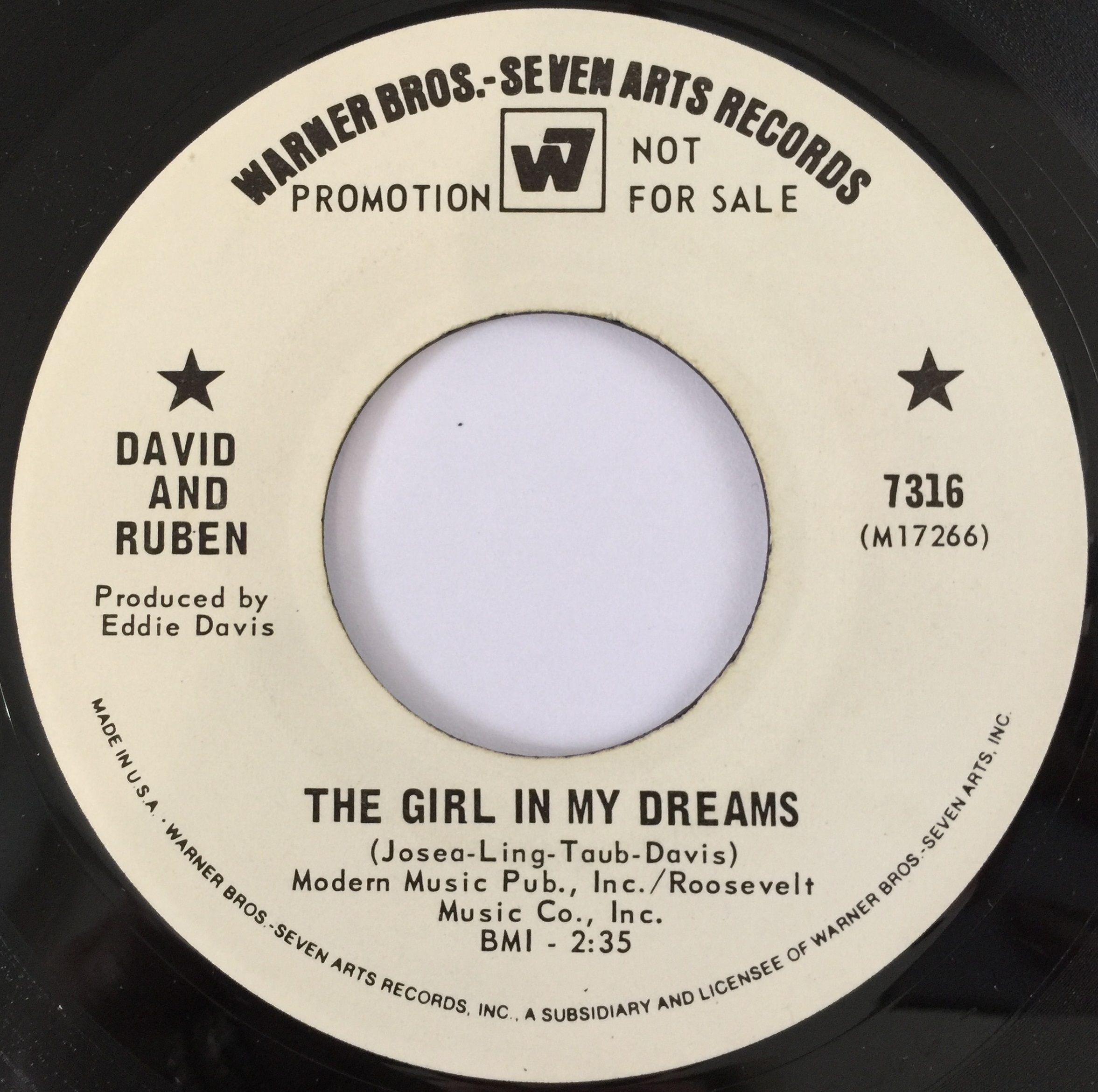 Lot 145 - DAVID AND RUBEN - (I LOVE HER SO MUCH) IT