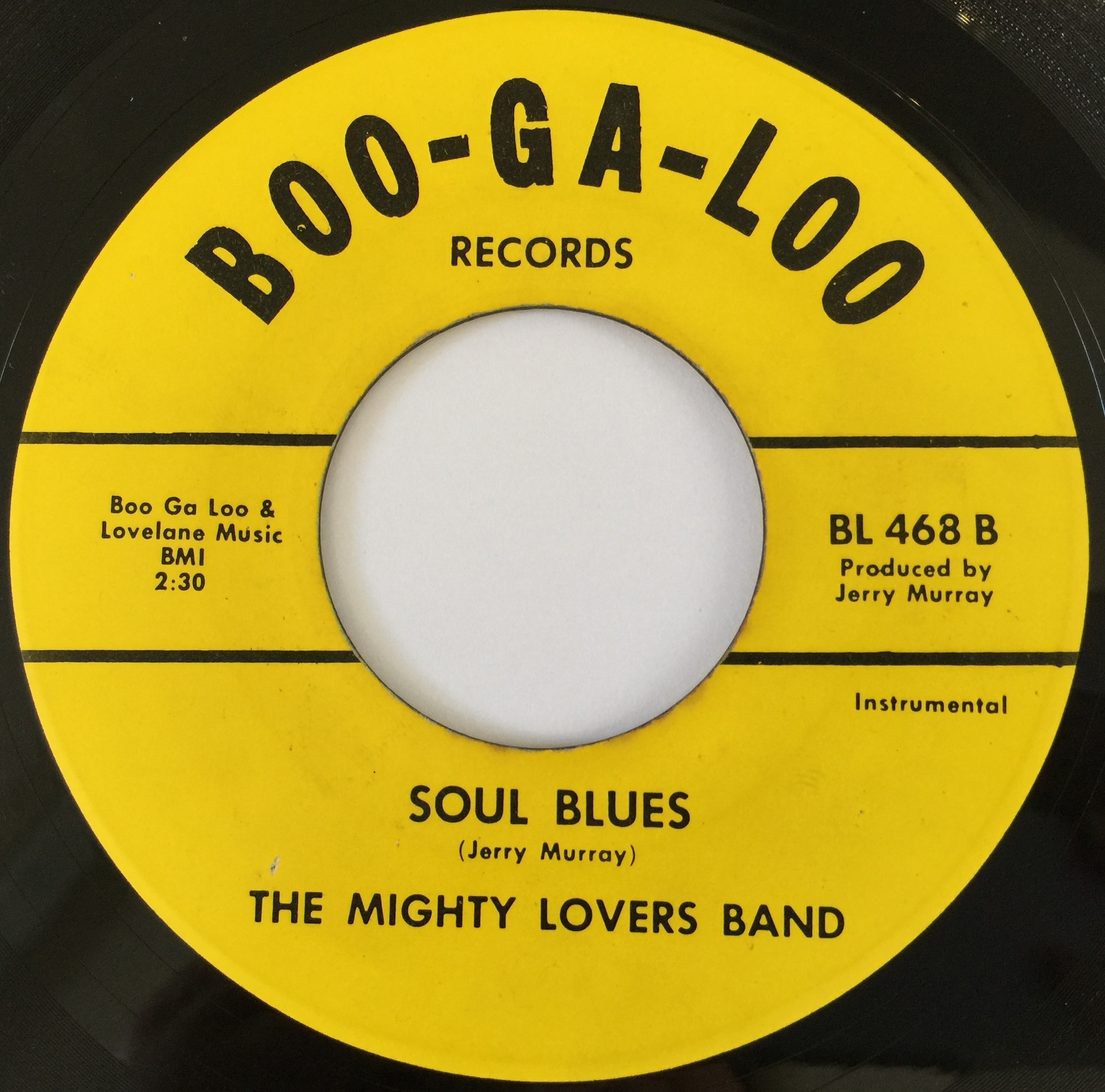 Lot 34 - THE MIGHTY LOVERS - MIGHTY LOVER/ SOUL BLUES