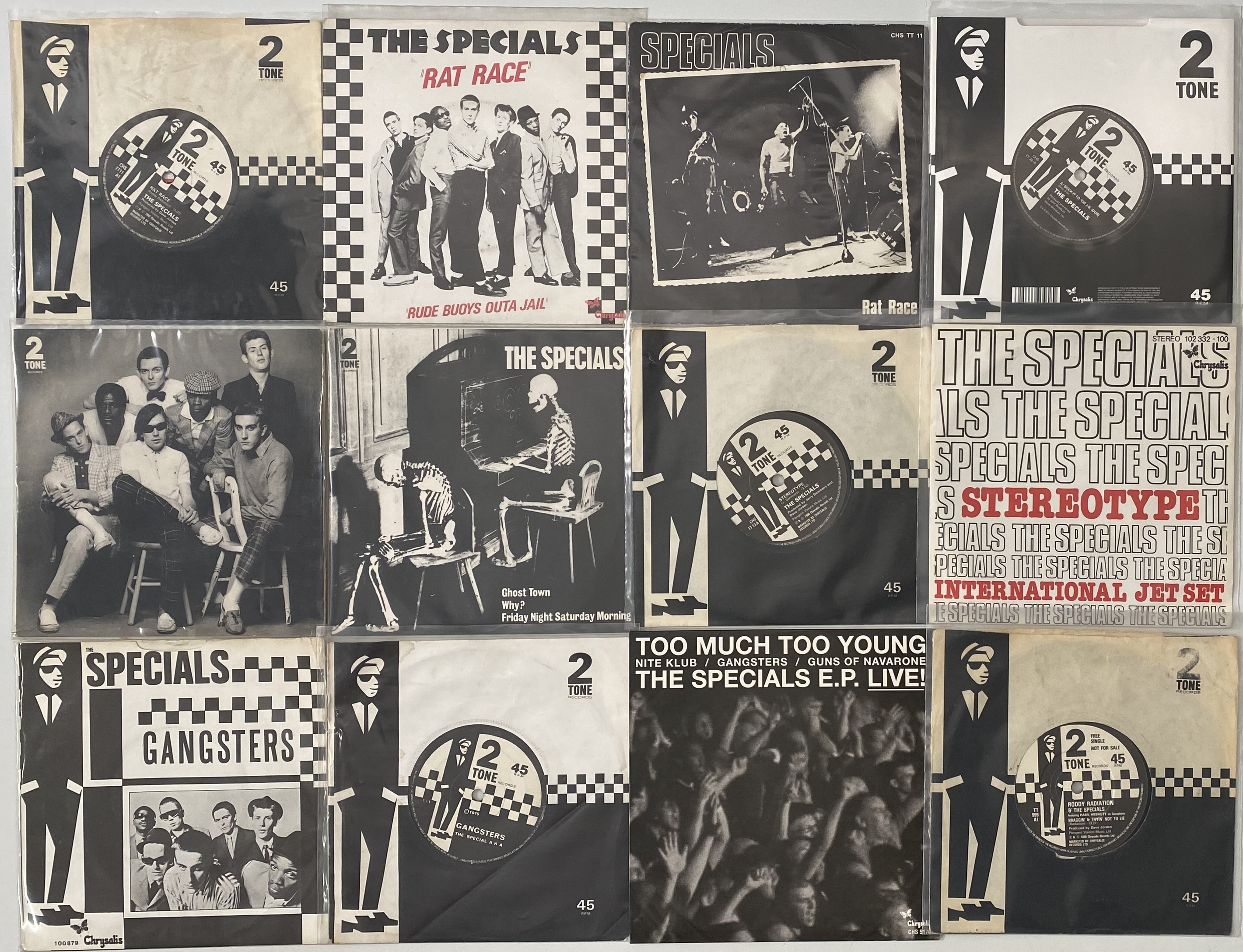 Lot 115 - 2 TONE/SKA REVIVAL -7" COLLECTION (PLUS