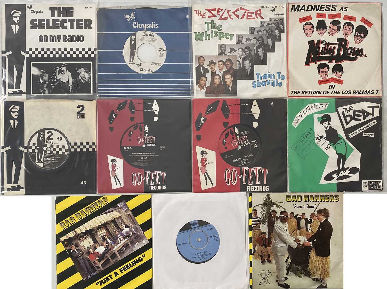 Lot 115 - 2 TONE/SKA REVIVAL -7" COLLECTION (PLUS