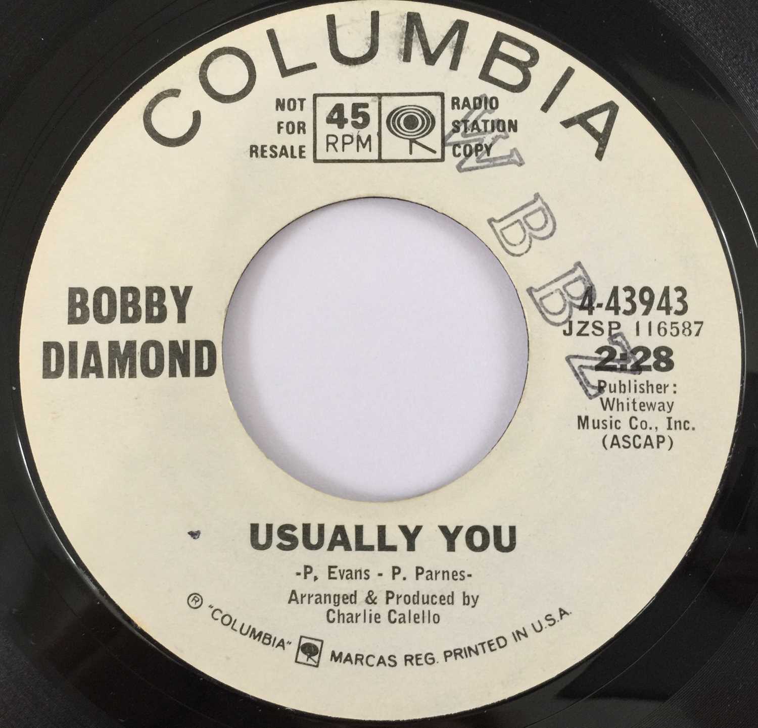 Lot 150 - BOBBY DIAMOND - STOP! (PROMO - COLUMBIA