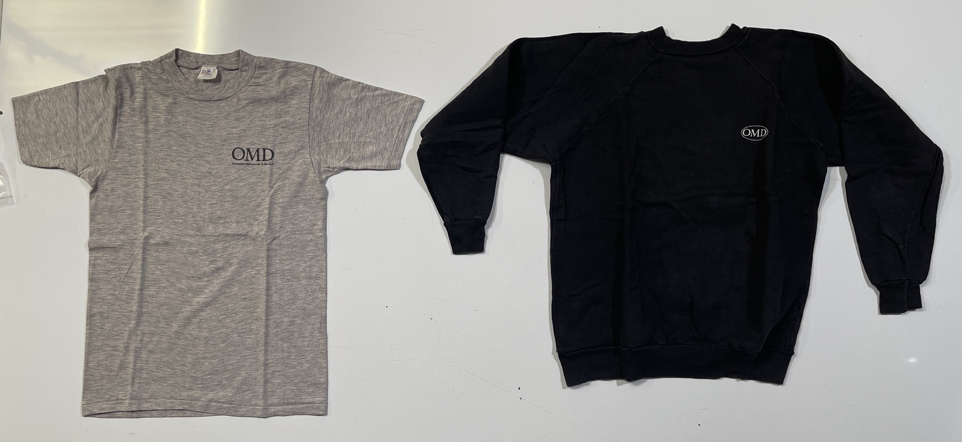 Lot 340 - FOUR C 1980S TOUR CLOTHING - OMD/ROBERT
