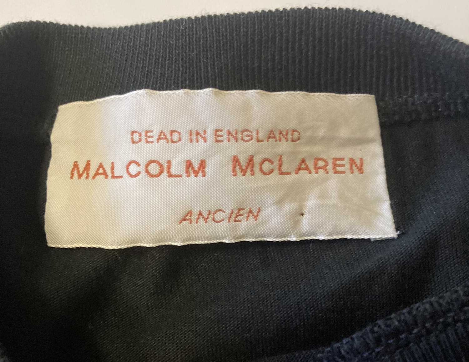 Lot 357 - MALCOLM MCLAREN CLOTHING