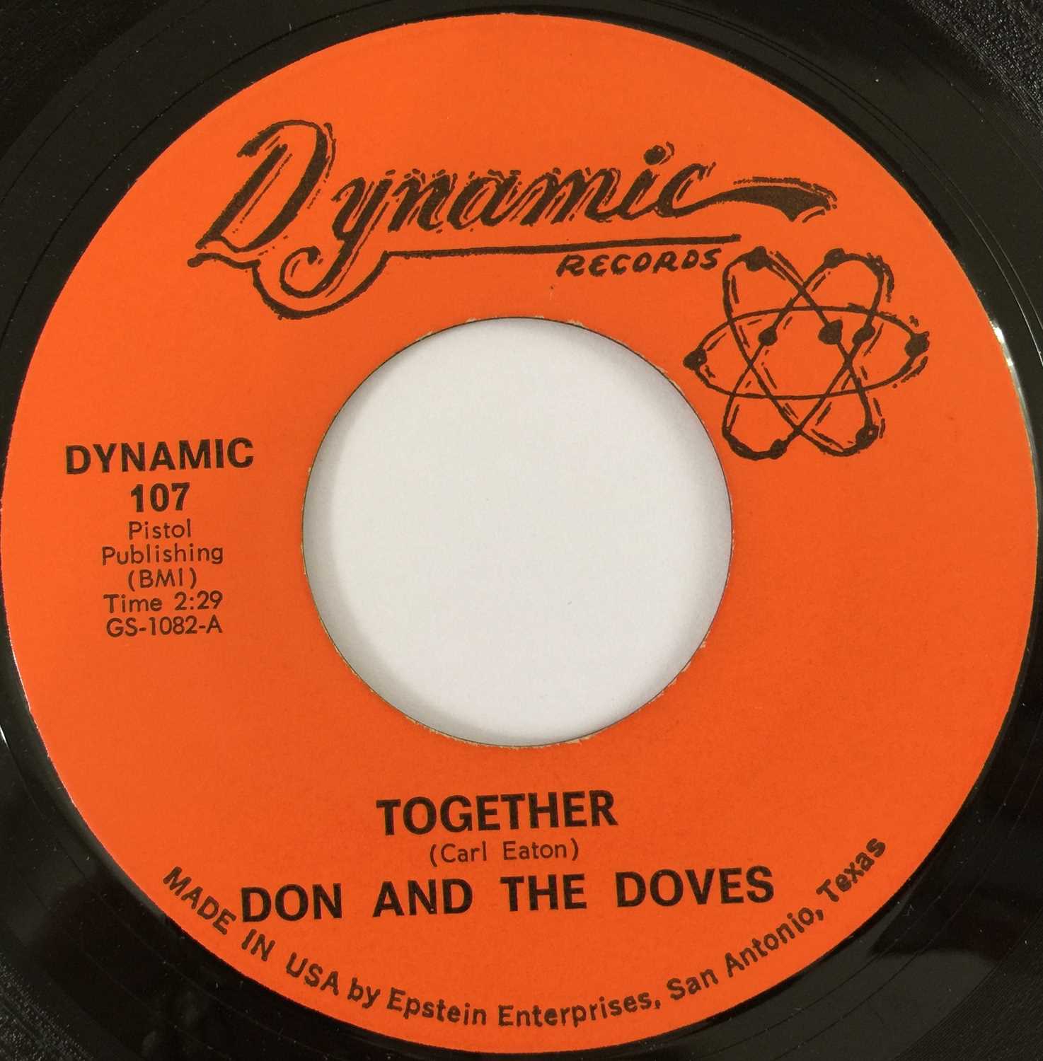 Lot 156 - DON AND THE DOVES - TOGETHER 7" (DYNAMIC