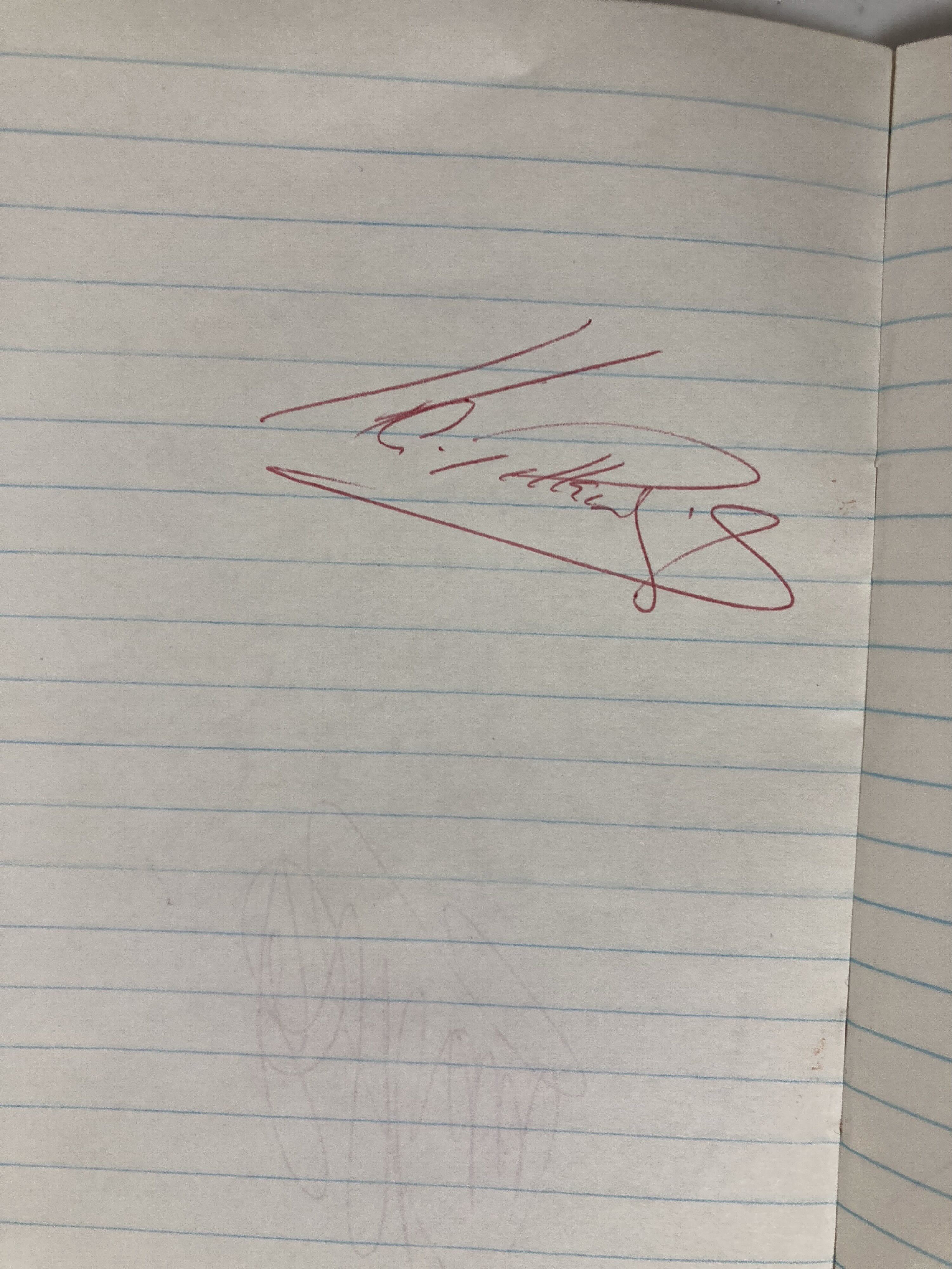 Lot 45 - MANCHESTER UNITED - MULTI-SIGNED AUTOGRAPH