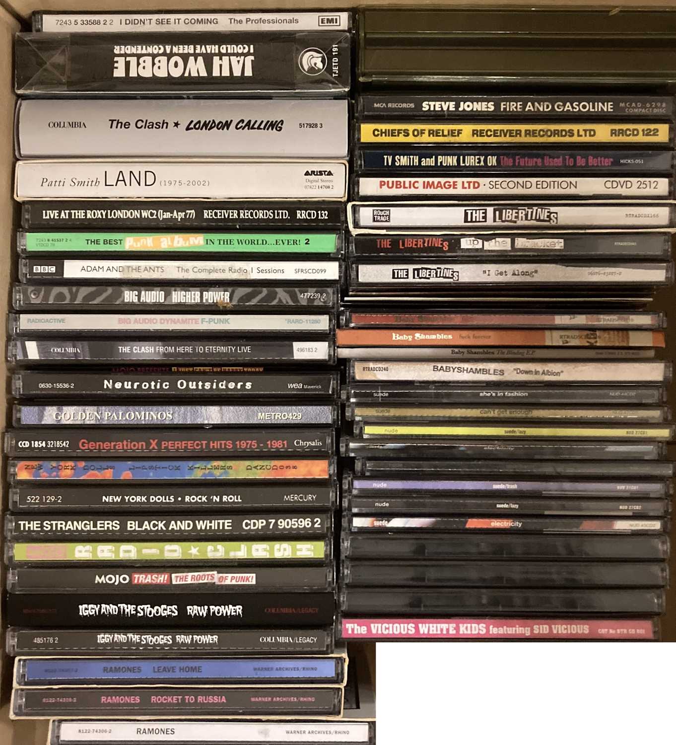 Lot 279 Sex Pistols And Punk Dvds And Cds 8857