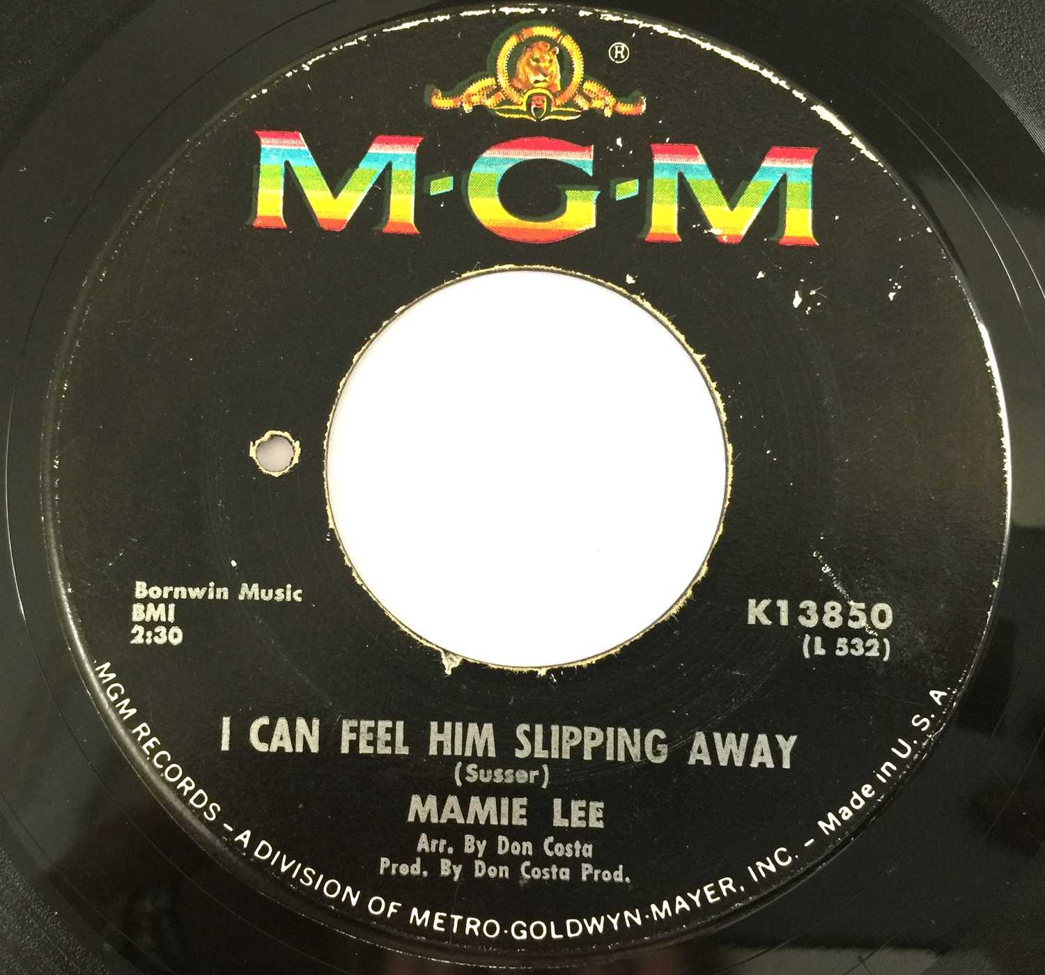 Lot 172 - MAMIE LEE - I CAN FEEL HIM SLIPPING AWAY