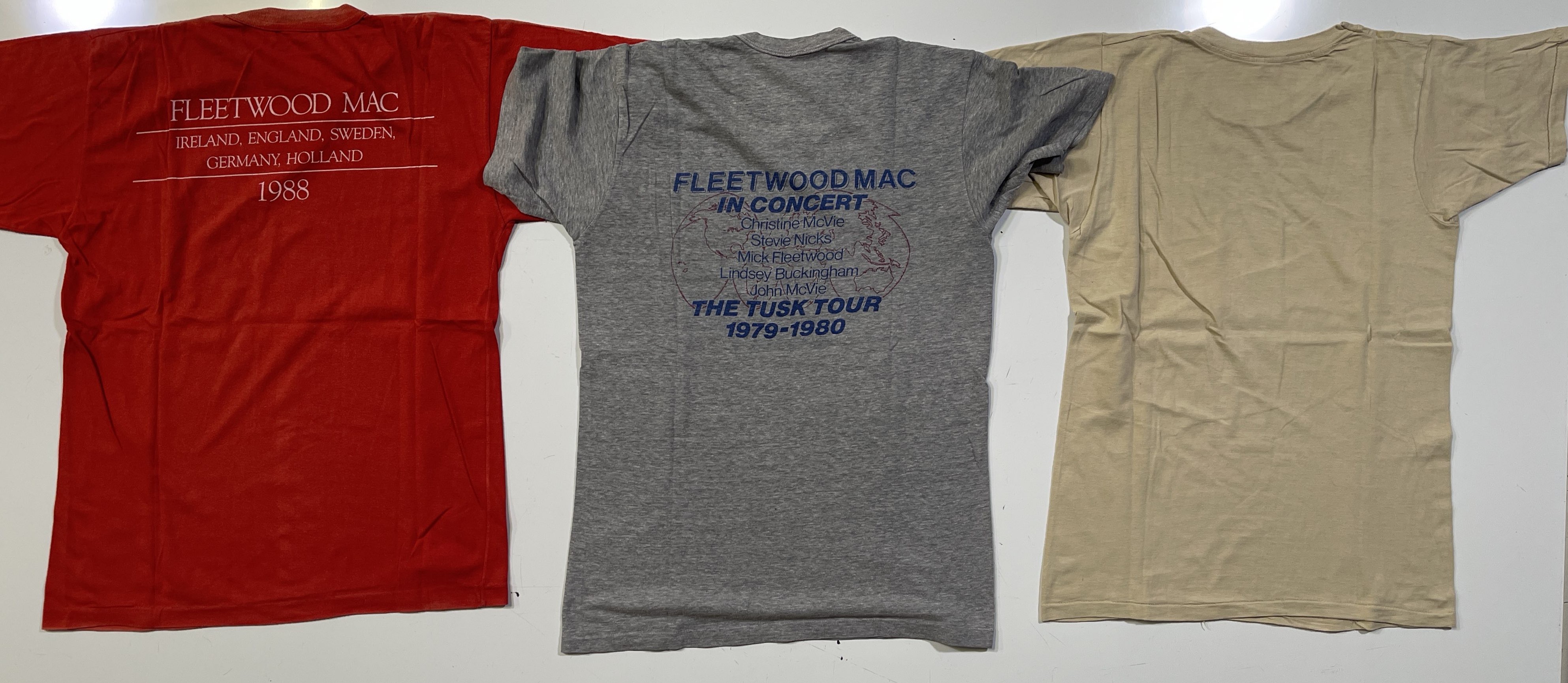 Lot 349 - THREE CIRA 1970S/80S FLEETWOOD MAC TOUR