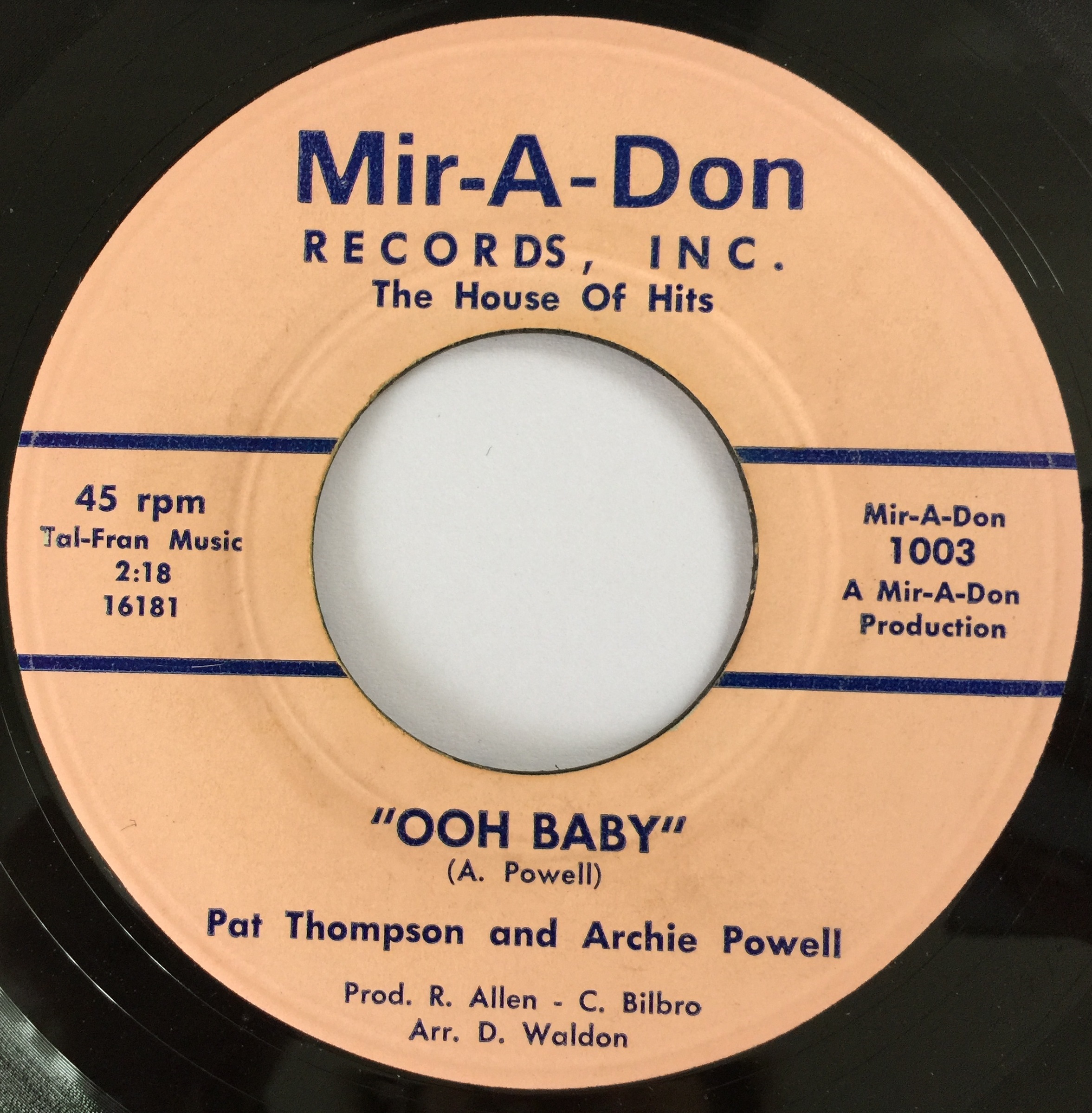 Lot 226 - THOMPSON AND ARCHIE POWELL