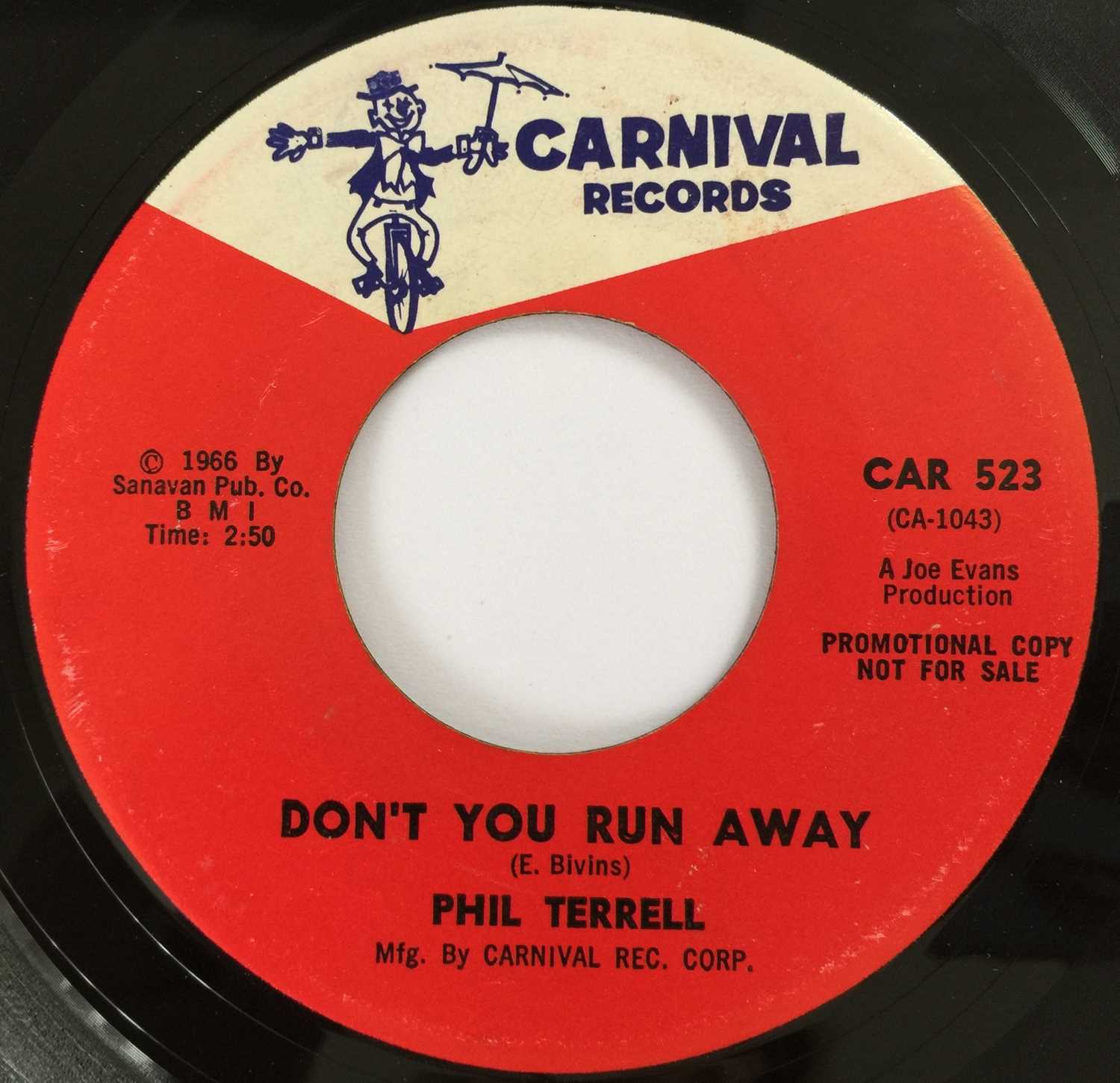 Lot 227 - PHIL TERRELL - LOVE HAS PASSED ME BY 7"