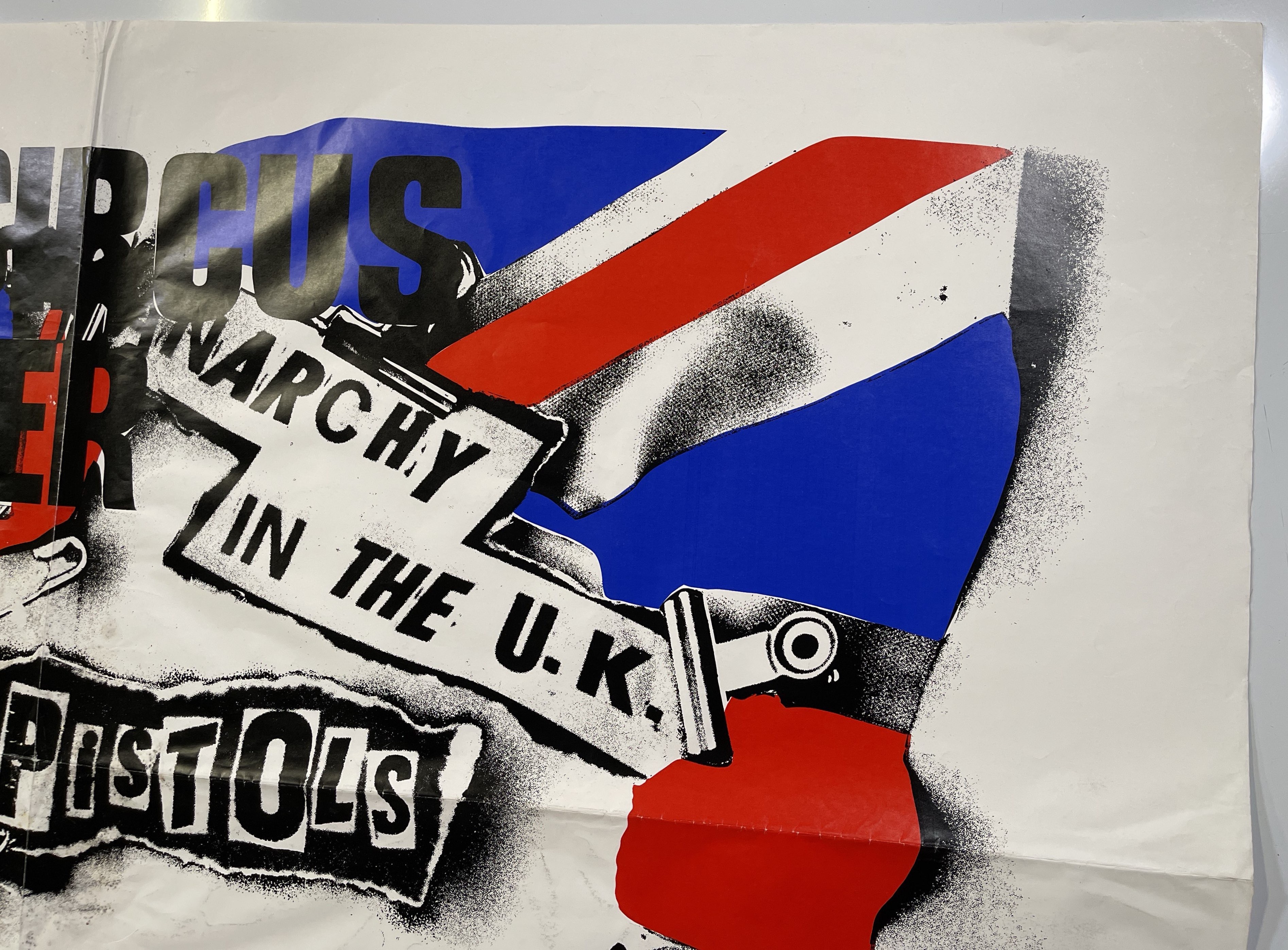 Lot 135 - SEX PISTOLS - LARGE FORMAT ELECTRIC CIRCUS