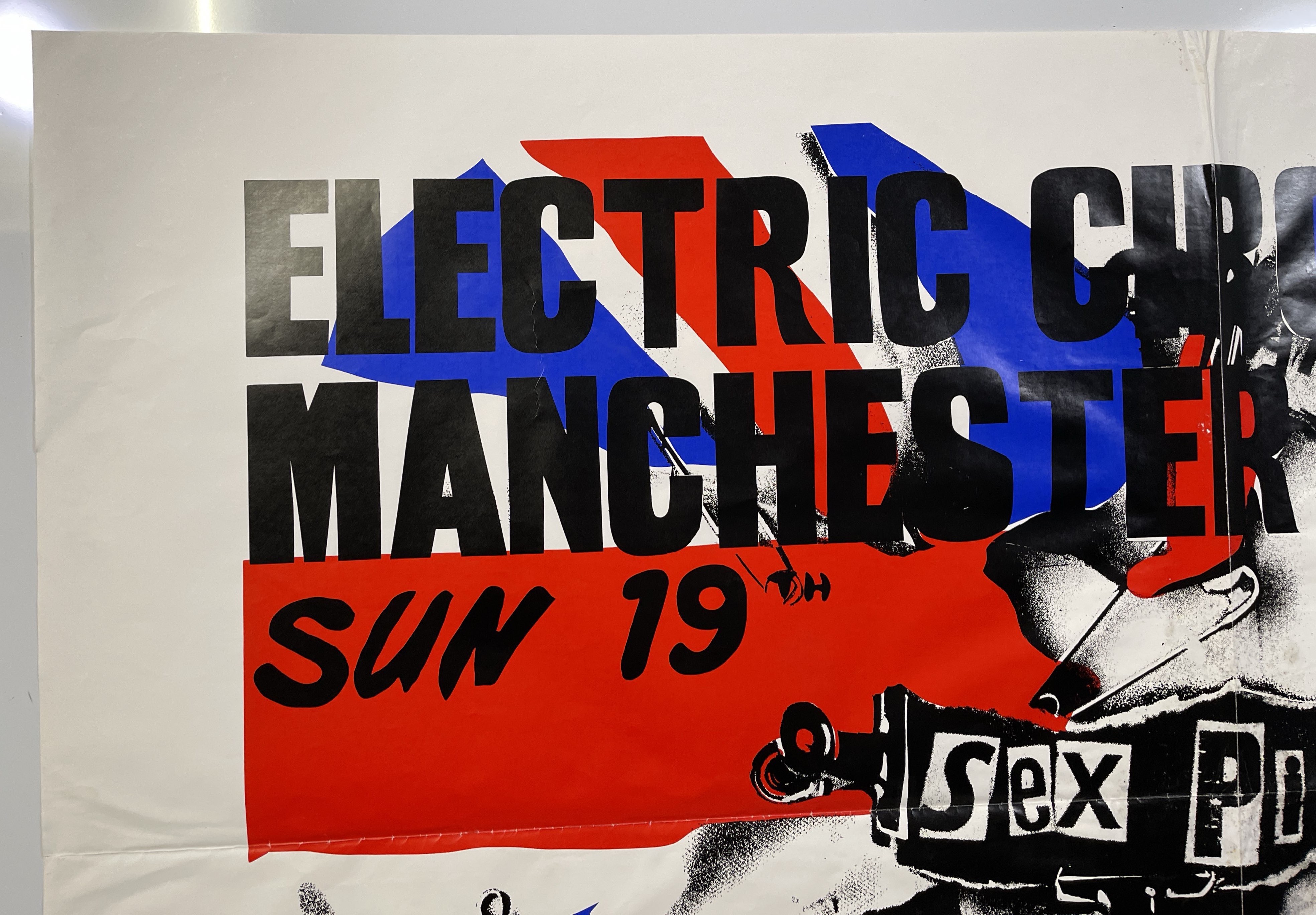 Lot 135 - SEX PISTOLS - LARGE FORMAT ELECTRIC CIRCUS