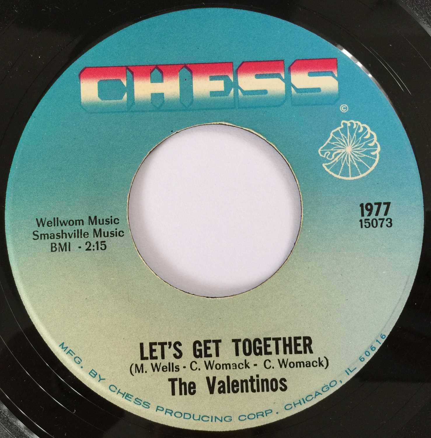 Lot 245 - THE VALENTINOS - SWEETER THAN THE DAY BEFORE